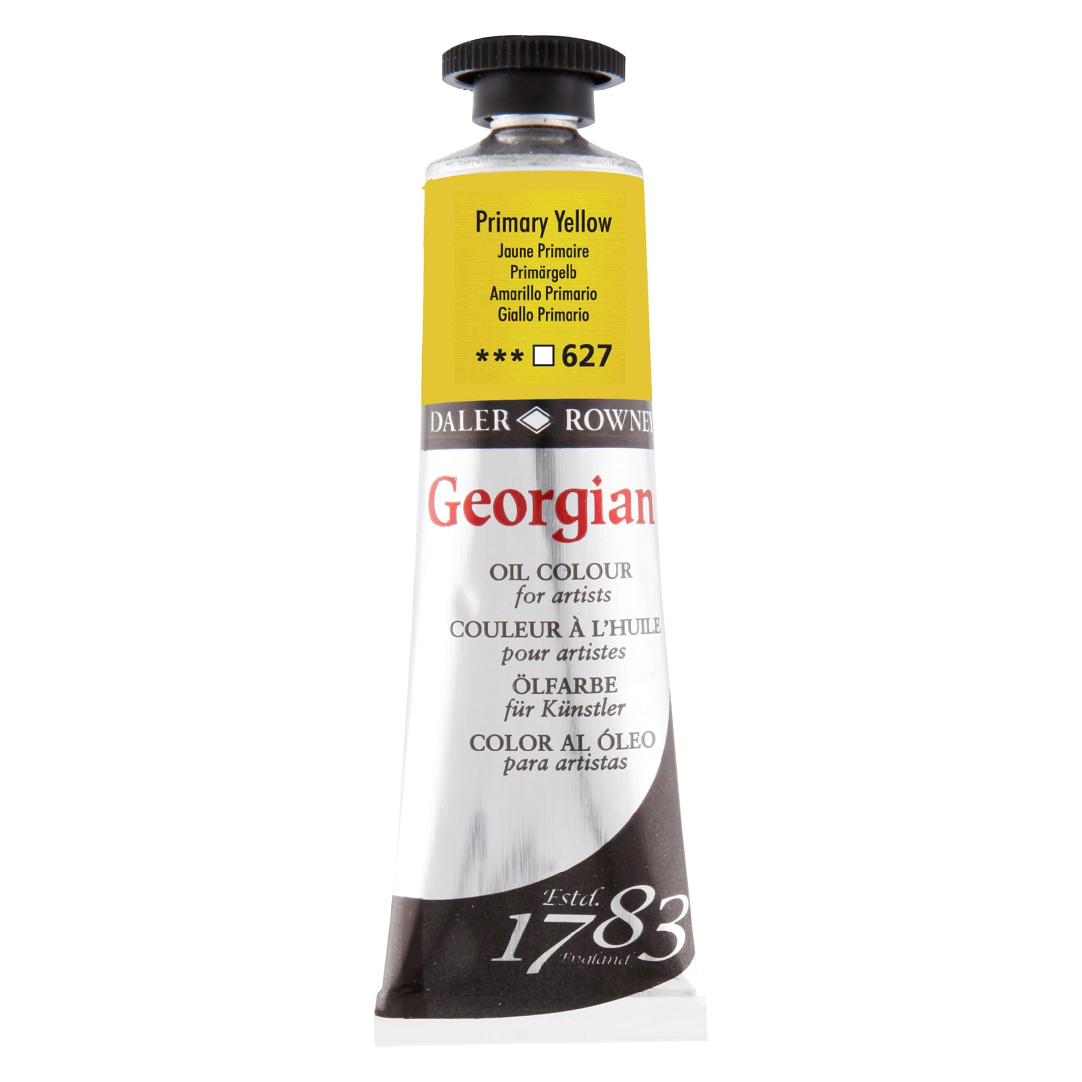 Daler-Rowney Georgian Oil Color, 38ml, Chrome Lemon - Walmart.com