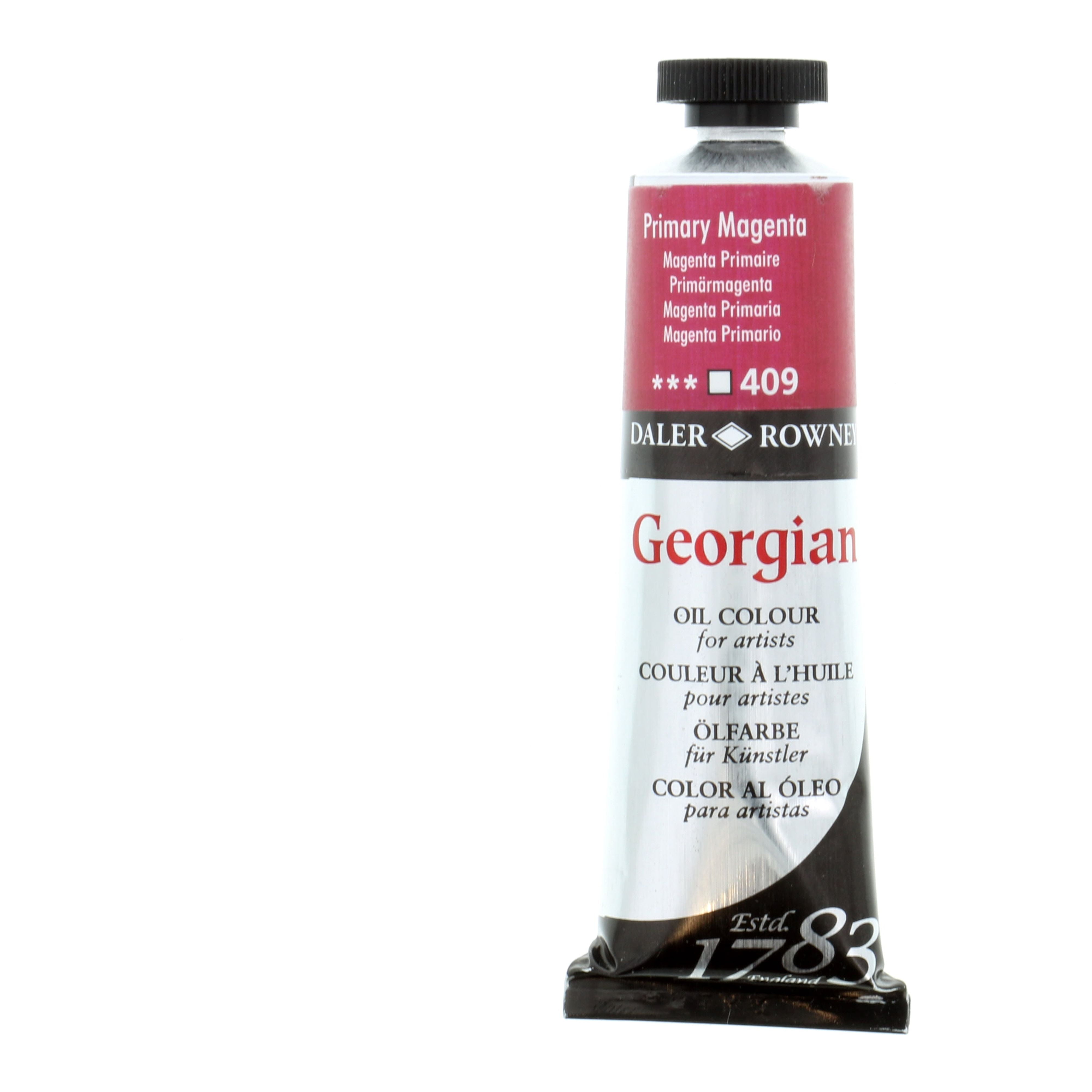 Daler-Rowney Georgian Oil Color, 38ml Tube, Permanent Magenta - Walmart.com