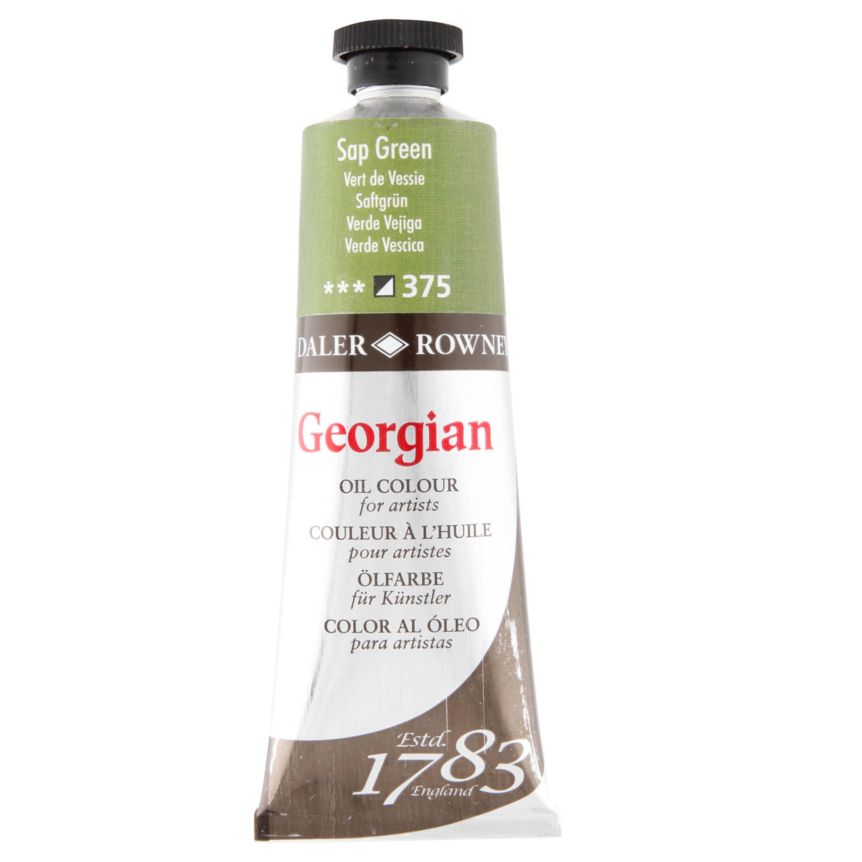 Daler-Rowney Georgian Oil Color, 75ml Tube, Sap Green - Walmart.com