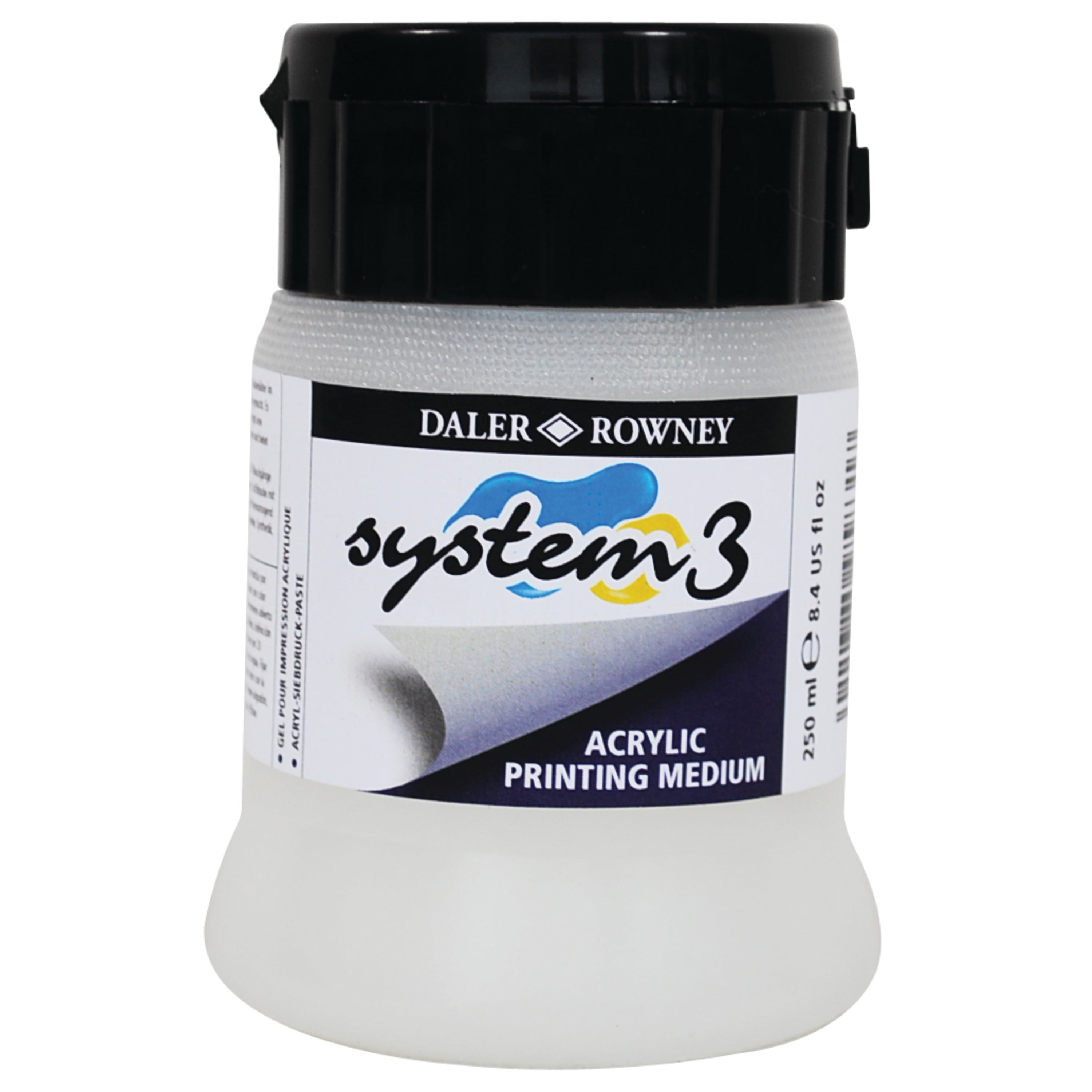 Daler-Rowney System 3 Acrylic, Screen Printing Medium, Liter - Walmart.com