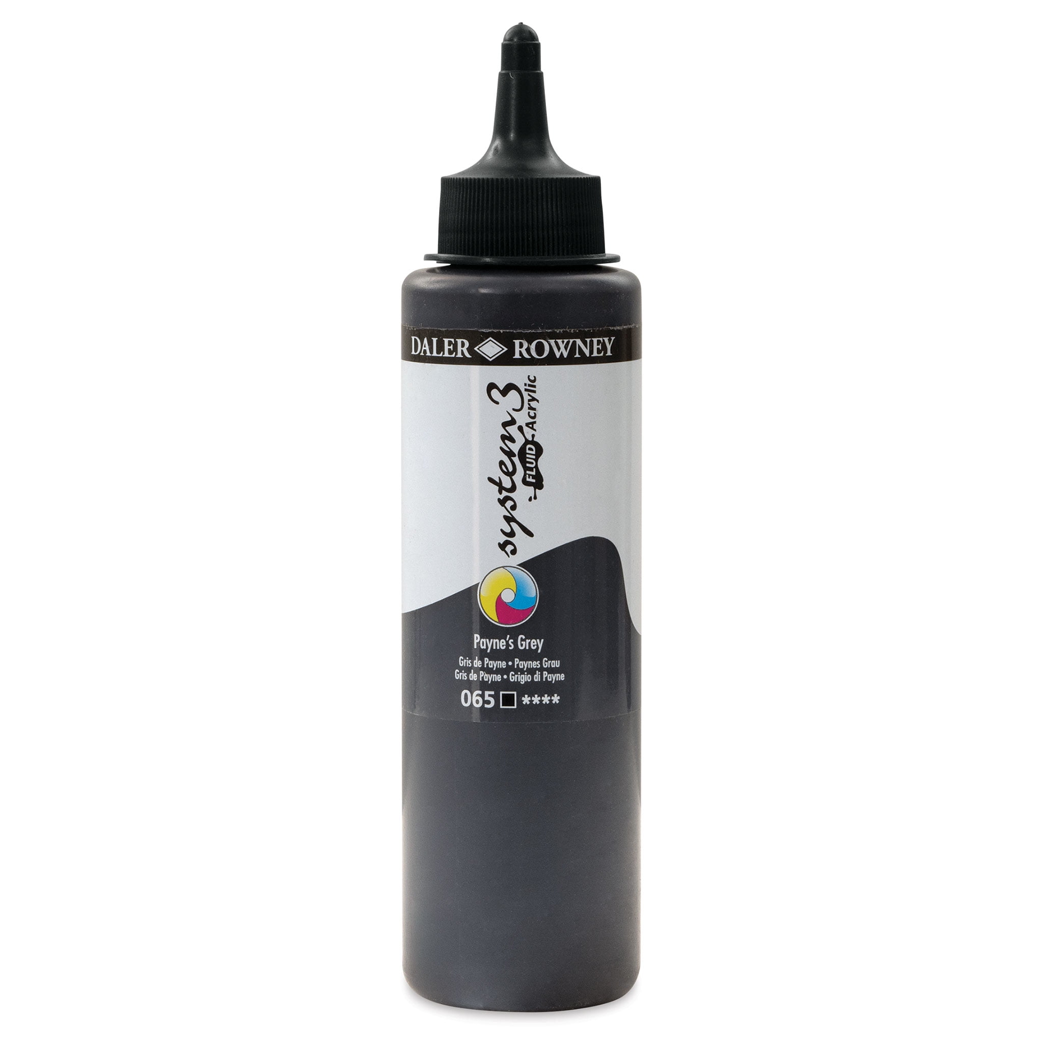 Daler-Rowney System3 Fluid Acrylic - Payne's Gray, 250 ml - Walmart.com