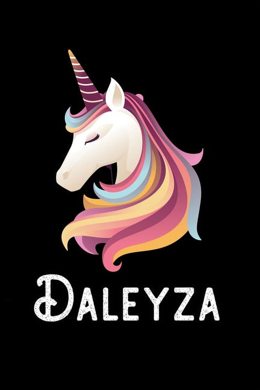 Daleyza: Personalized Custom Name Unicorn Themed Monthly 2020 Planner ...