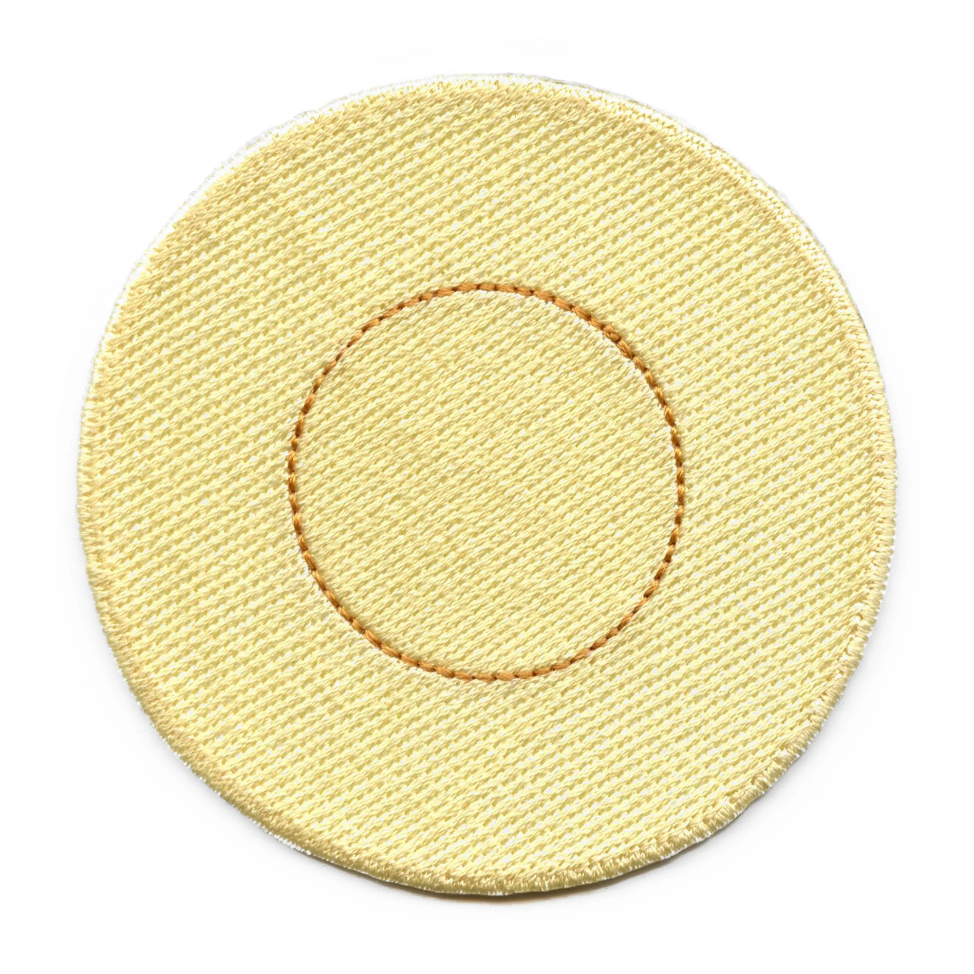 Dalgona Candy Circle Shape Patch Survival Game Embroidered Iron On ...