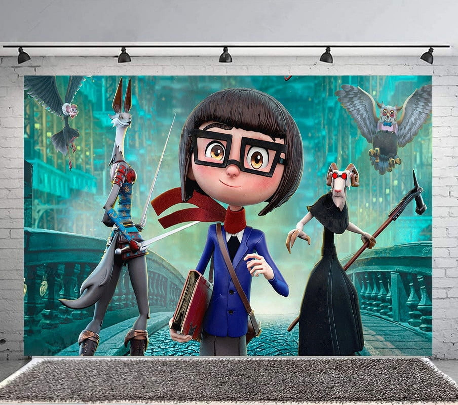 Dalia y el Libro Rojo Backdrop Banner Party Supplies Poster Movie Theme ...