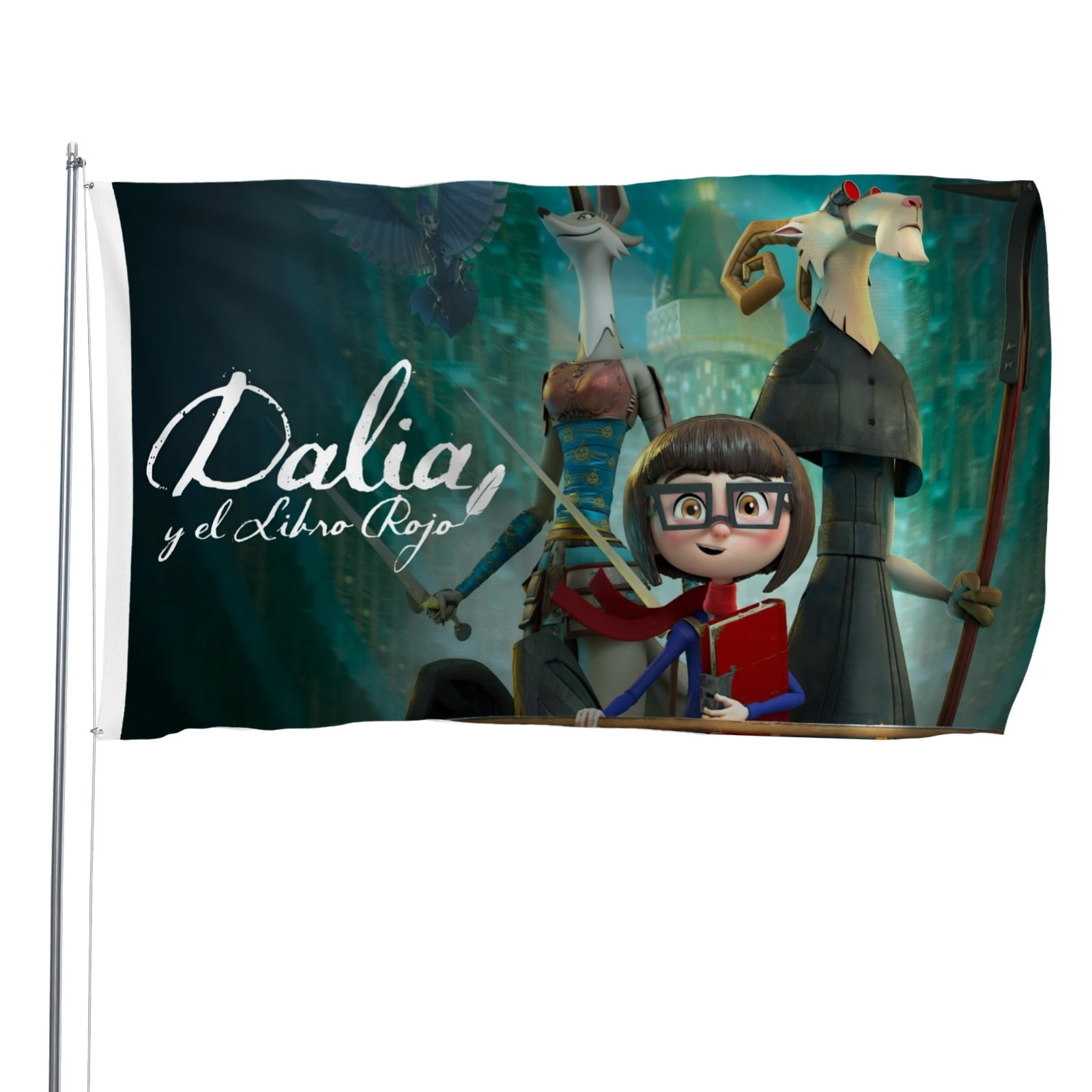 Dalia y el Libro Rojo-themed Printed Flag Perfect gift for fans ...