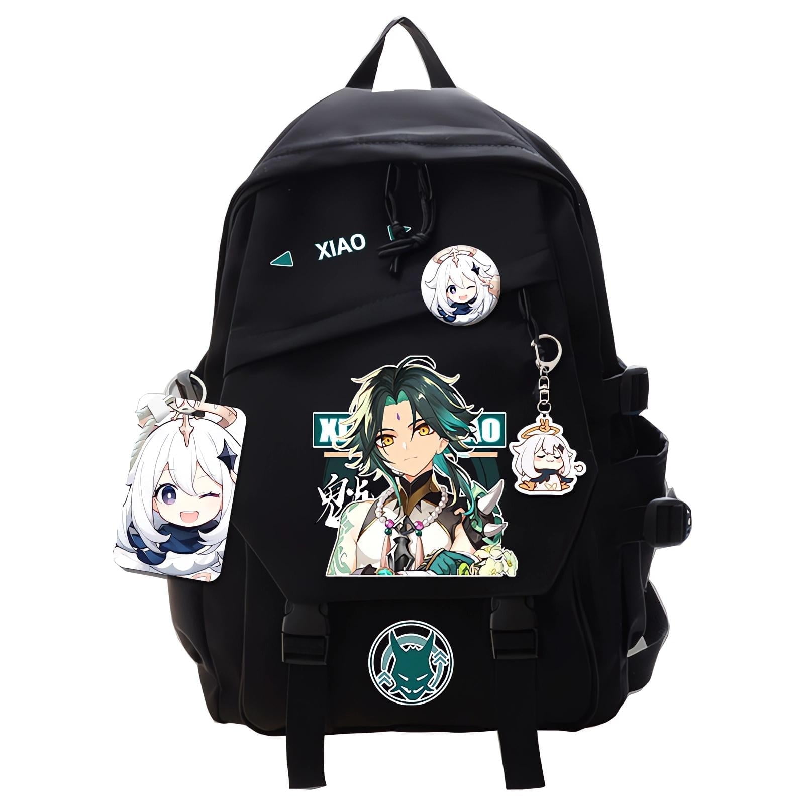 Dalicoter Genshin Impact Backpack Aether Anime Laptop Bookbag Student ...