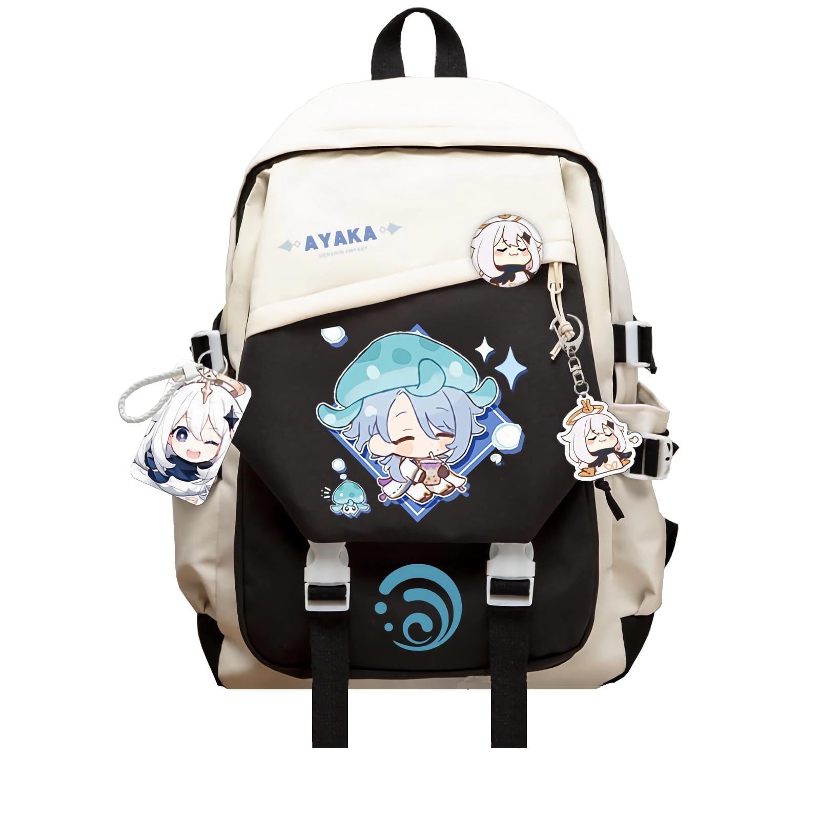 Dalicoter Genshin Impact Backpack Aether Anime Laptop Bookbag Student ...