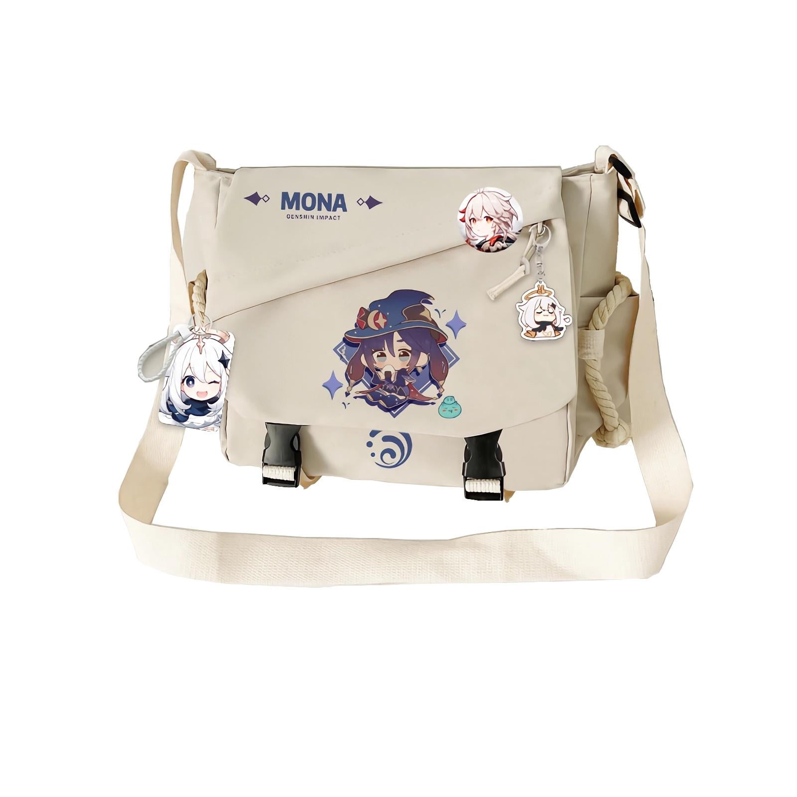 Dalicoter Genshin Impact Handbag Mona Crossbody Bag Single Shoulder Bag ...