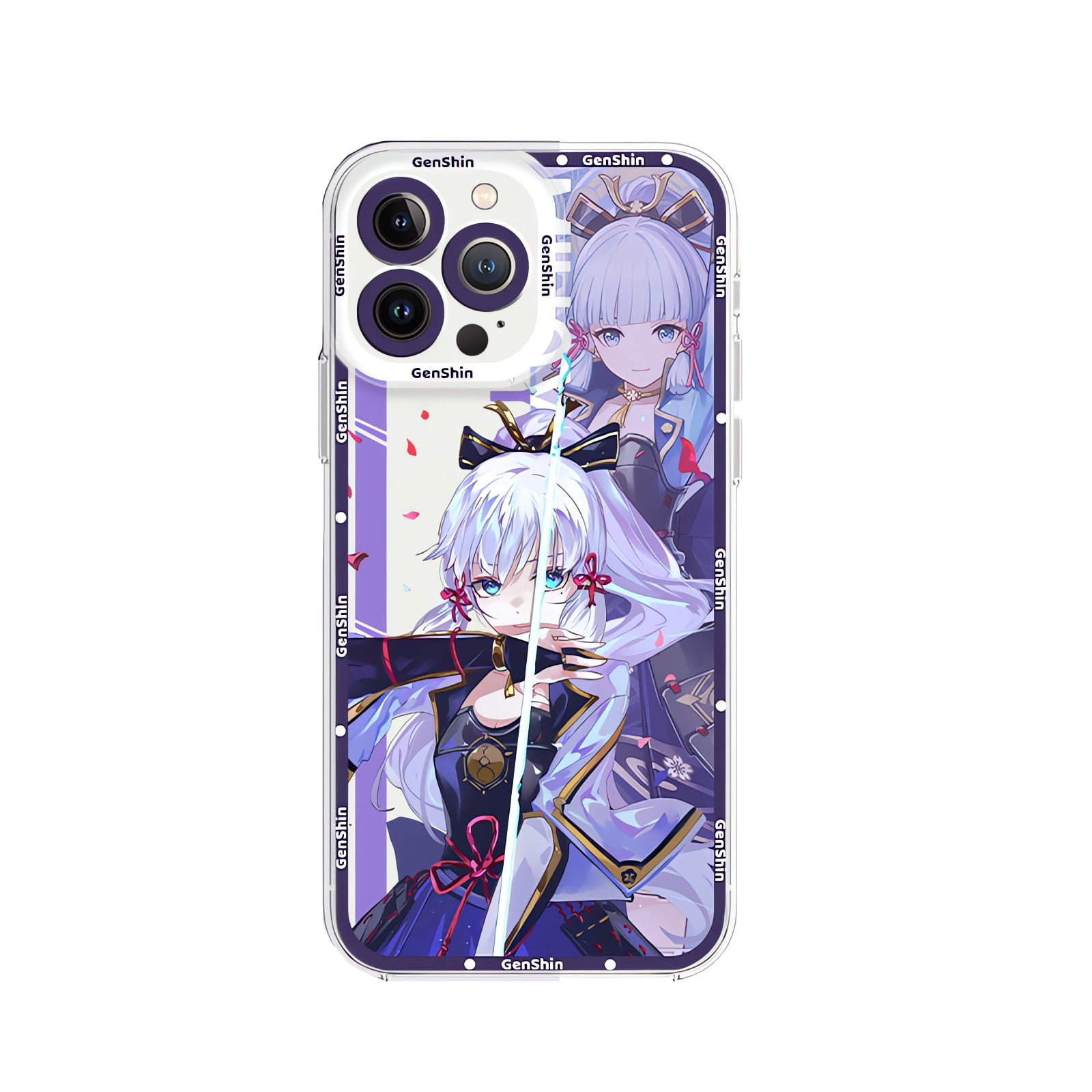 Dalicoter Genshin Impact Phone Case Anime Kamisato Ayaka Phone Case ...