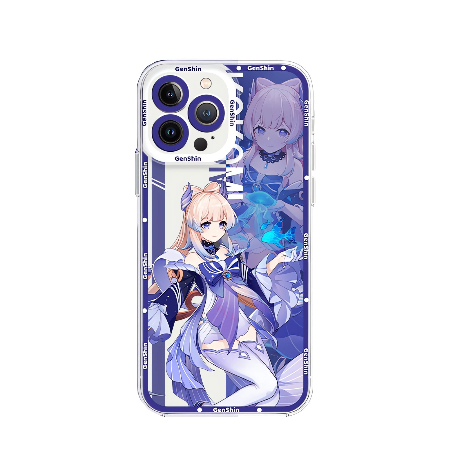 Dalicoter Genshin Impact Phone Case Anime Sangonomiya Kokomi Phone Case ...