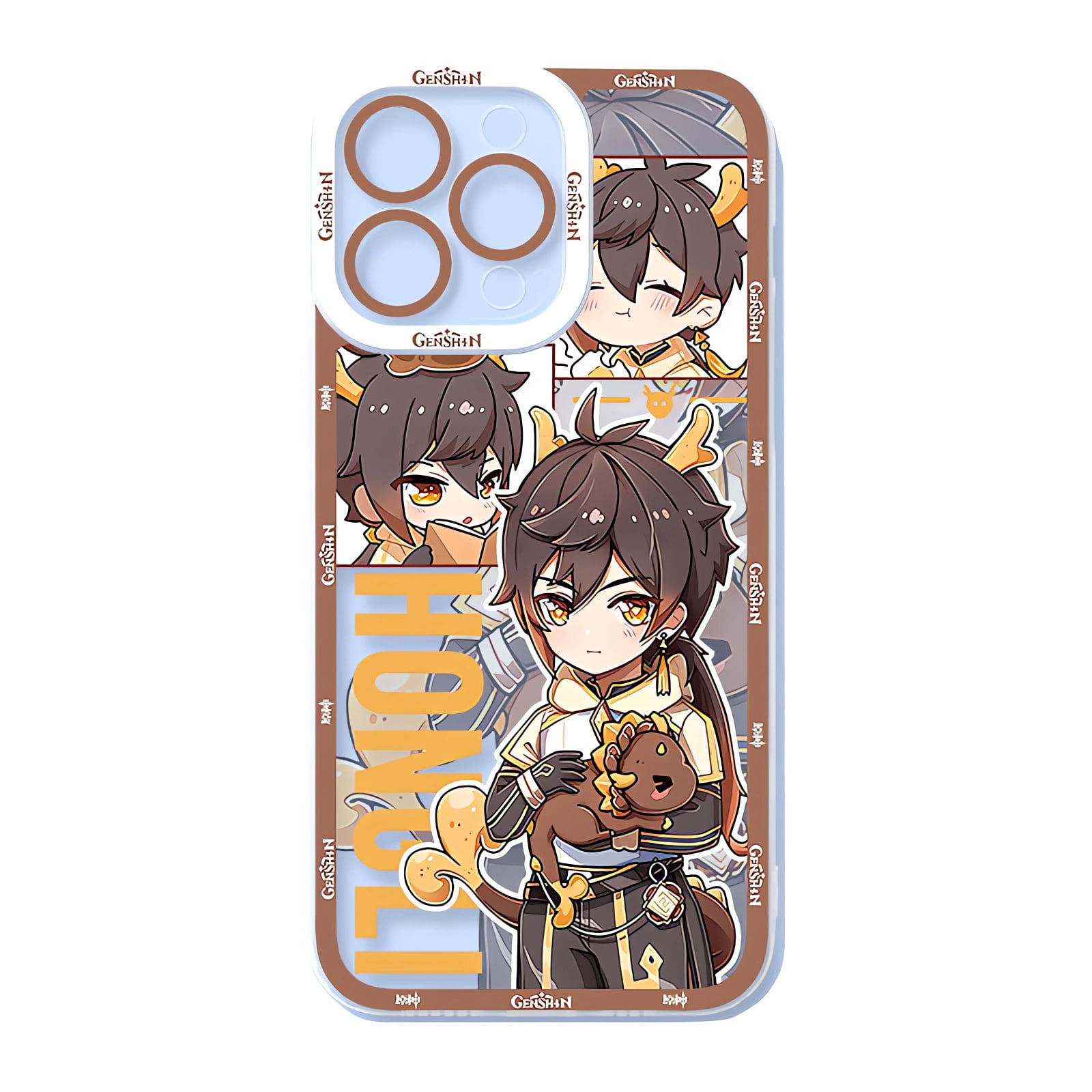 Dalicoter Genshin Impact Phone Case Anime Zhongli Phone Case Game Multi ...