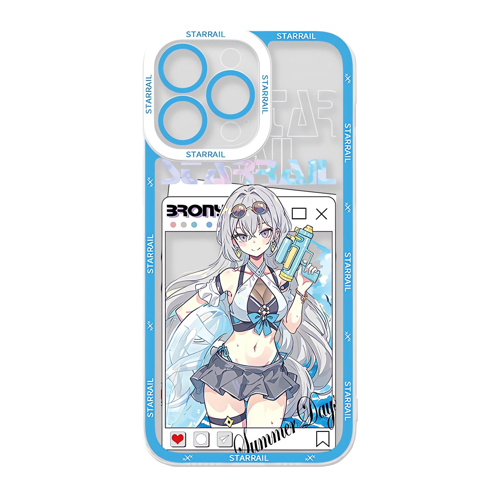 Dalicoter Honkai Star Rail Phone Case Anime Bronya Phone Case Game ...