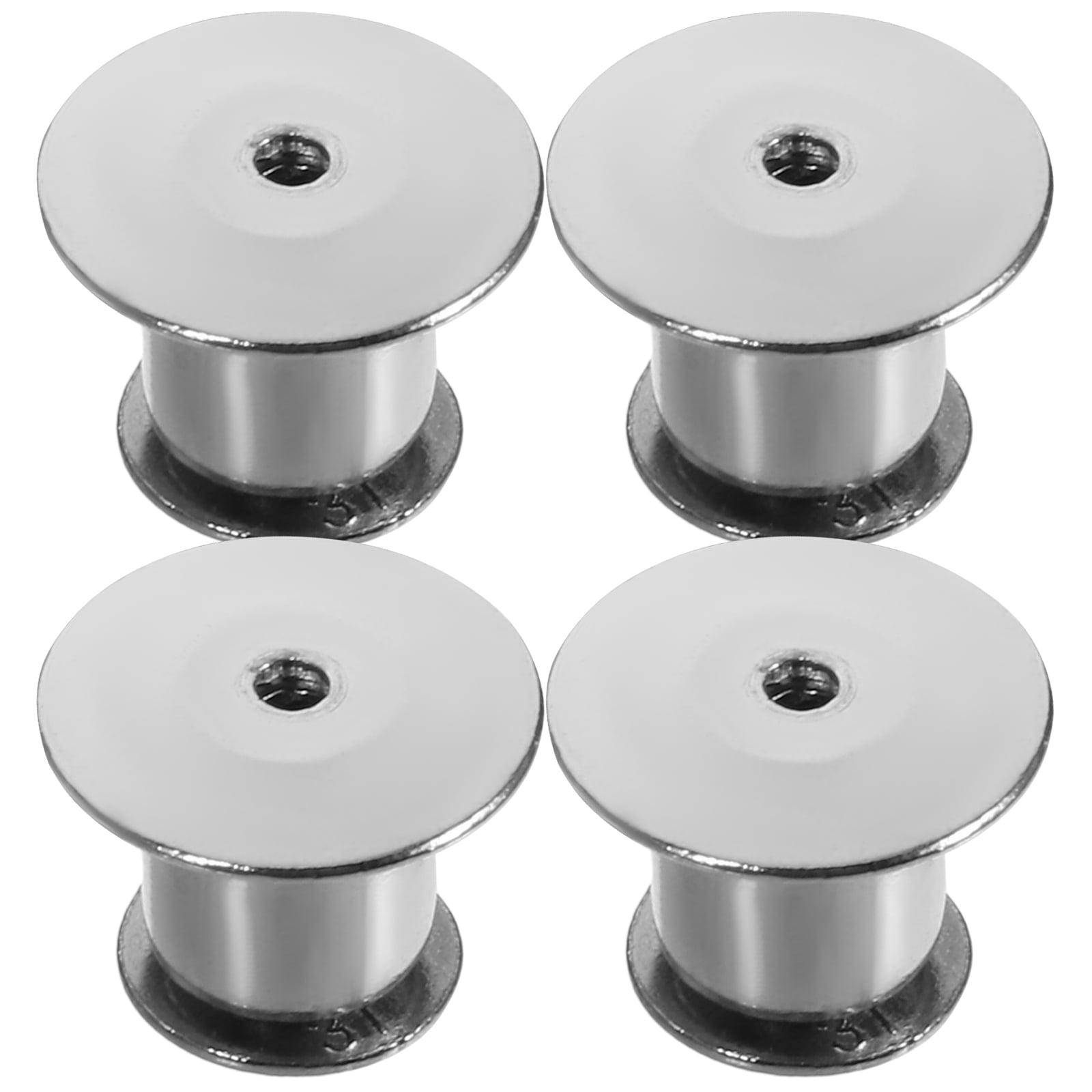 Dalidasy 10pcs Pin Backs Metal Locking Pin Backs Tool Required Keepers ...