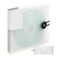 Monyance DVD Disc Holder Small CD Case Round CD Storage Bag DVD Disc ...