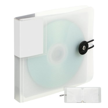 Monyance DVD Disc Holder Small CD Case Round CD Storage Bag DVD Disc ...