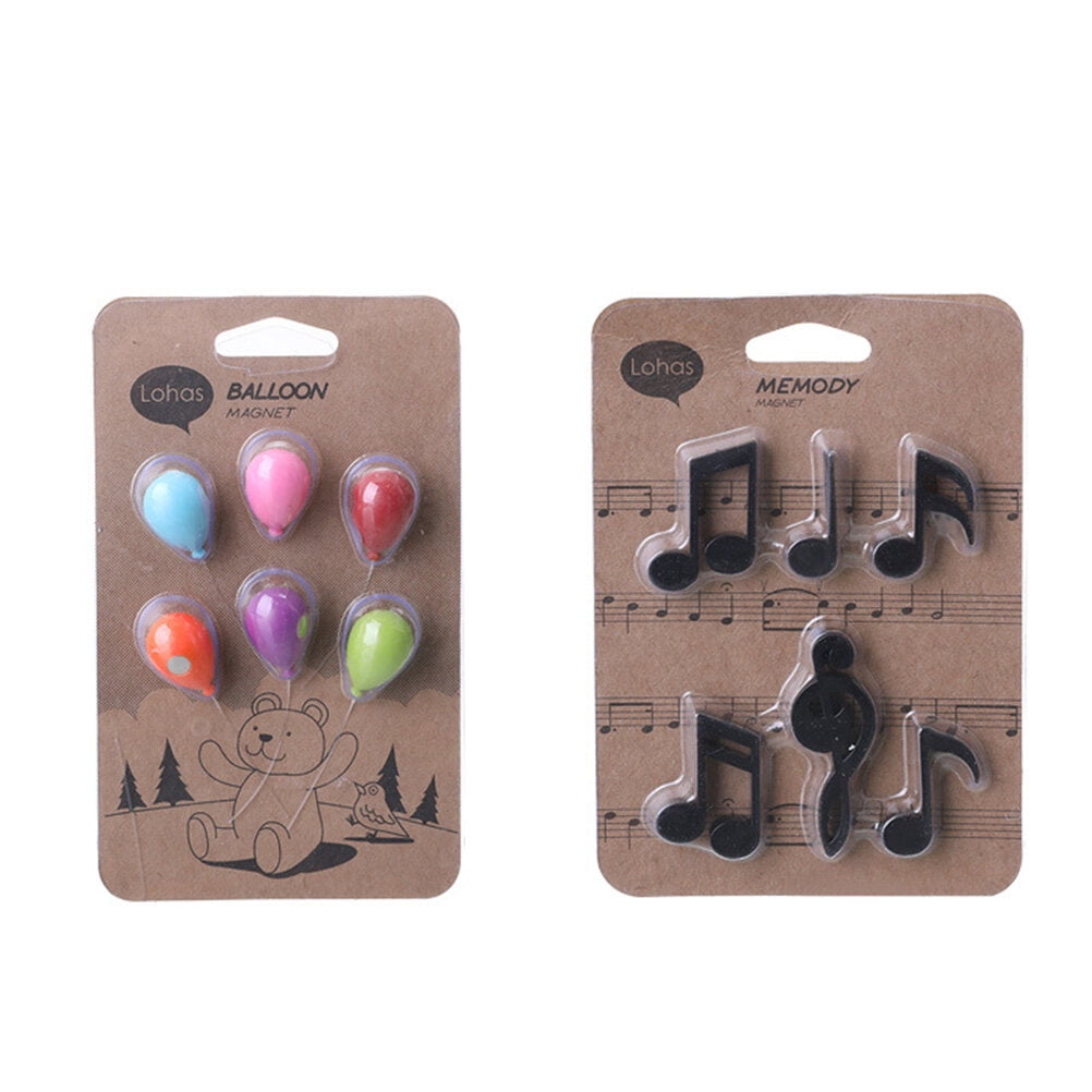 Dalidasy 12pcs 3D Fridge Magnet Refrigerator Magnetic Sticker Lovely ...