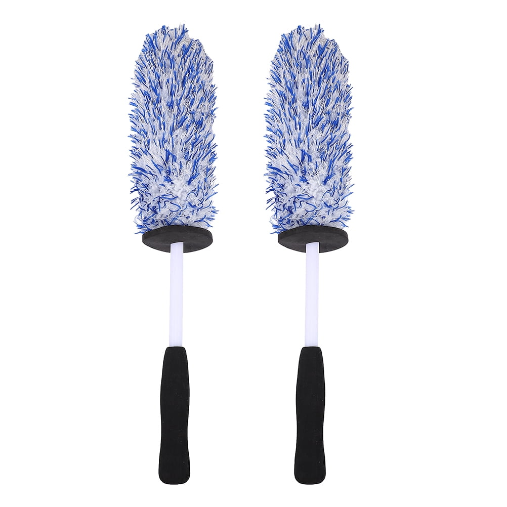 Dalidasy 2 Wheel Rim Brush Microfibre Wheel Well Brush Tire Cleaning ...