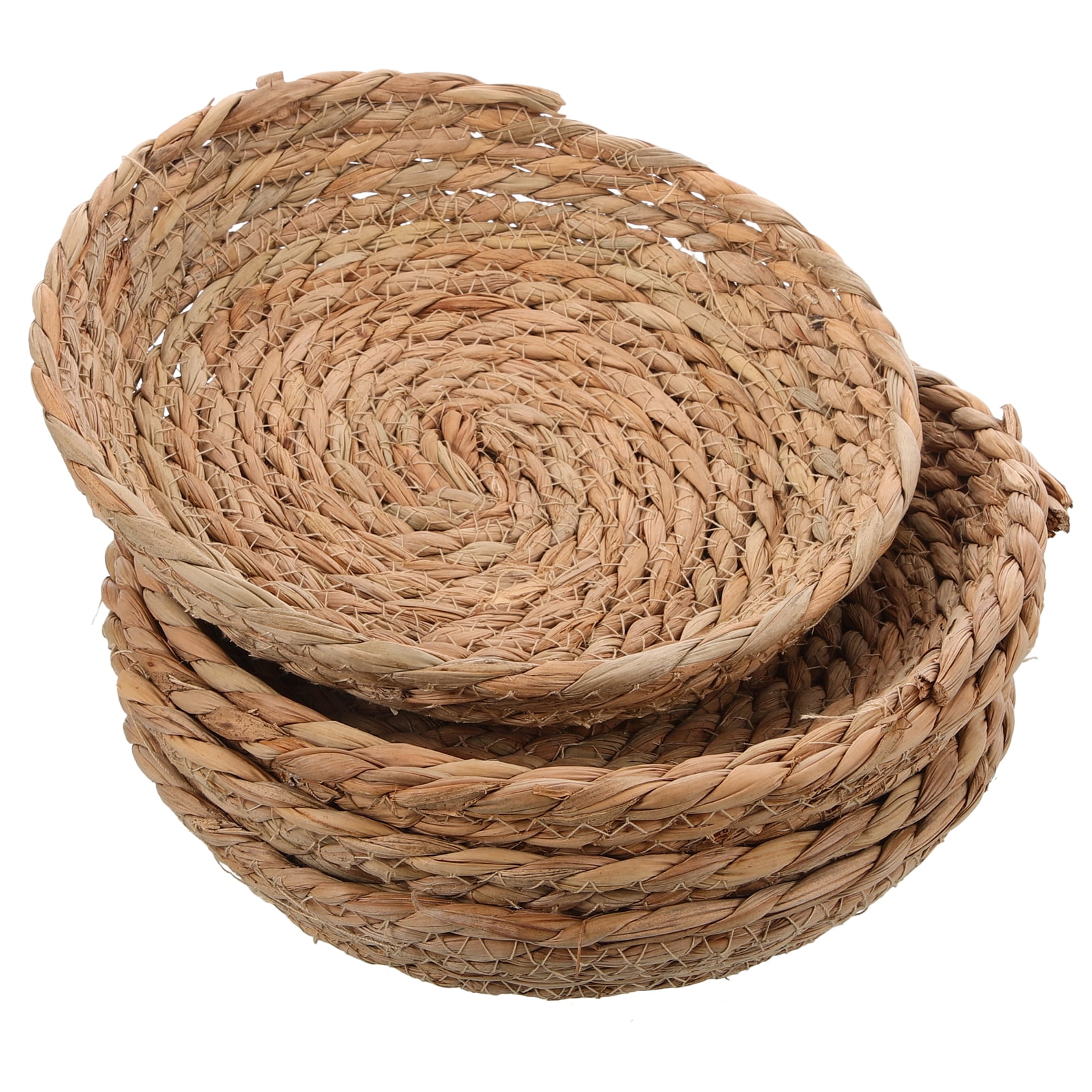 Dalidasy 5pcs Straw Woven Chicken Nests Woven Straw Bird Breeding Nest ...