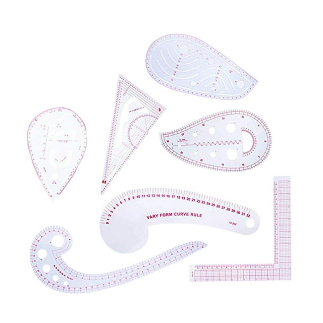 Dalidasy 7 Sewing Ruler Dressmaking Sewing Ruler Tailor Ruler for ...