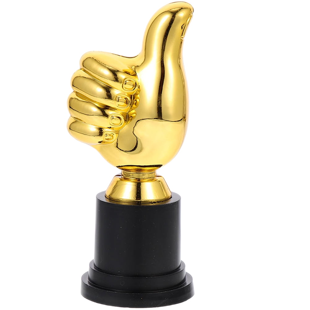 Dalidasy Kids Race Game Trophy Plastic Thumb Trophy Model Plastic ...