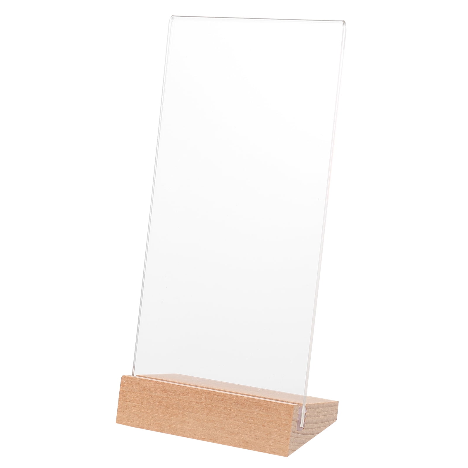 Dalidasy Menu Stand Clear Tabletop Menu Holder Desk Display Stand Sign ...