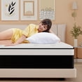 DalisTairy King Size Mattress 12" Hybrid Mattress in a Box Gel Memory ...