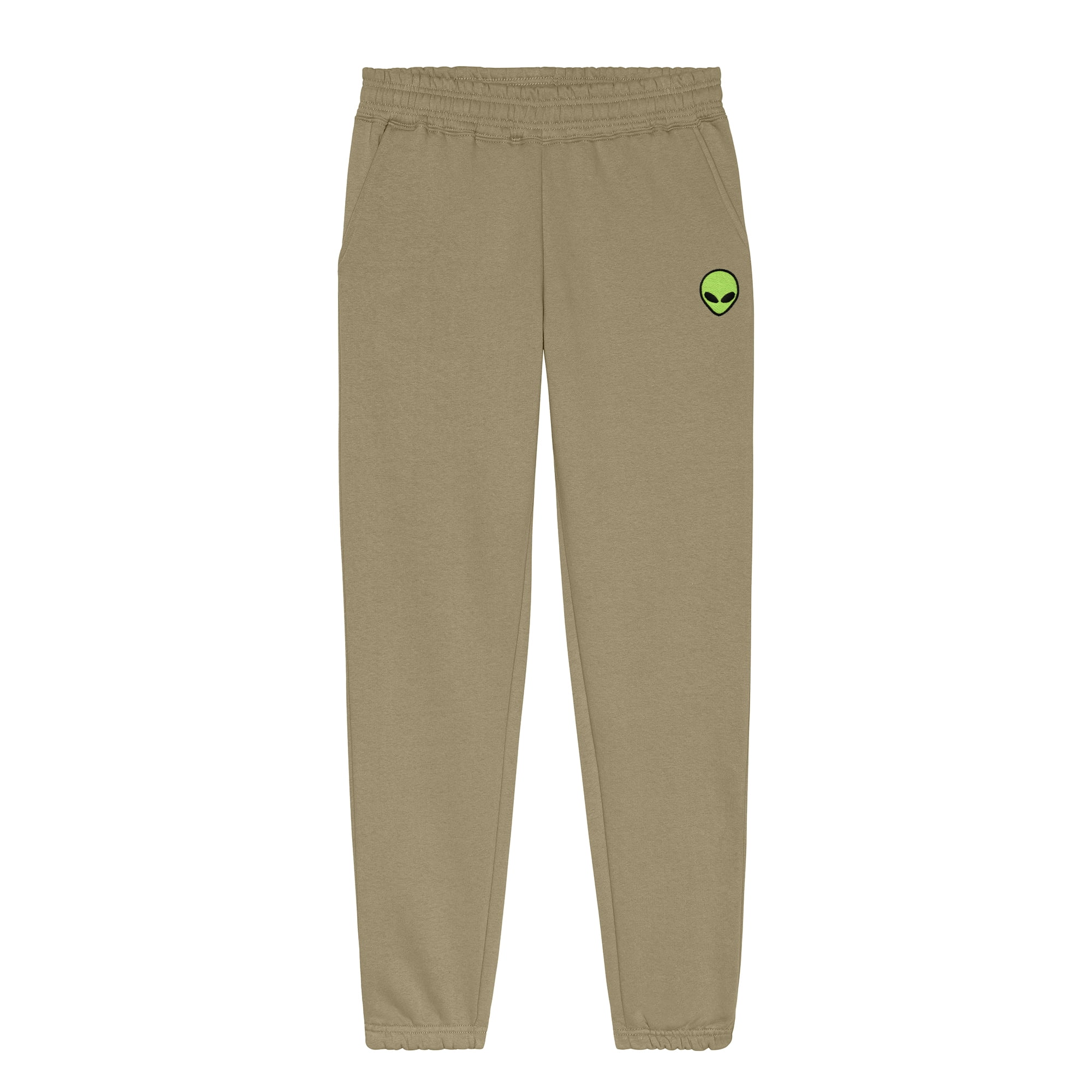 Dalix Alien Embroidered Sweatpant Heavy Weight Fleece Relaxed Fit ...