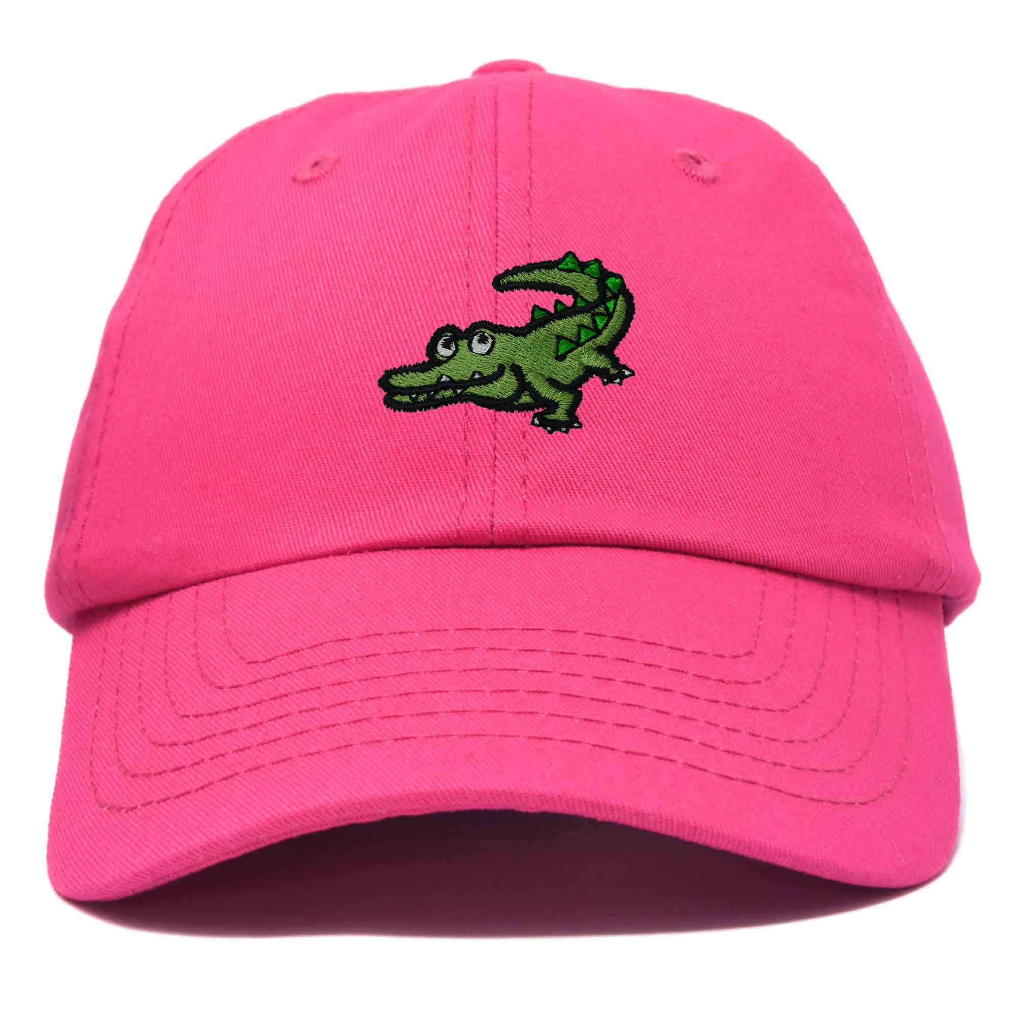Dalix Alligator Cap Embroidered Mens Cotton Dad Hat Baseball Hat in Hot ...