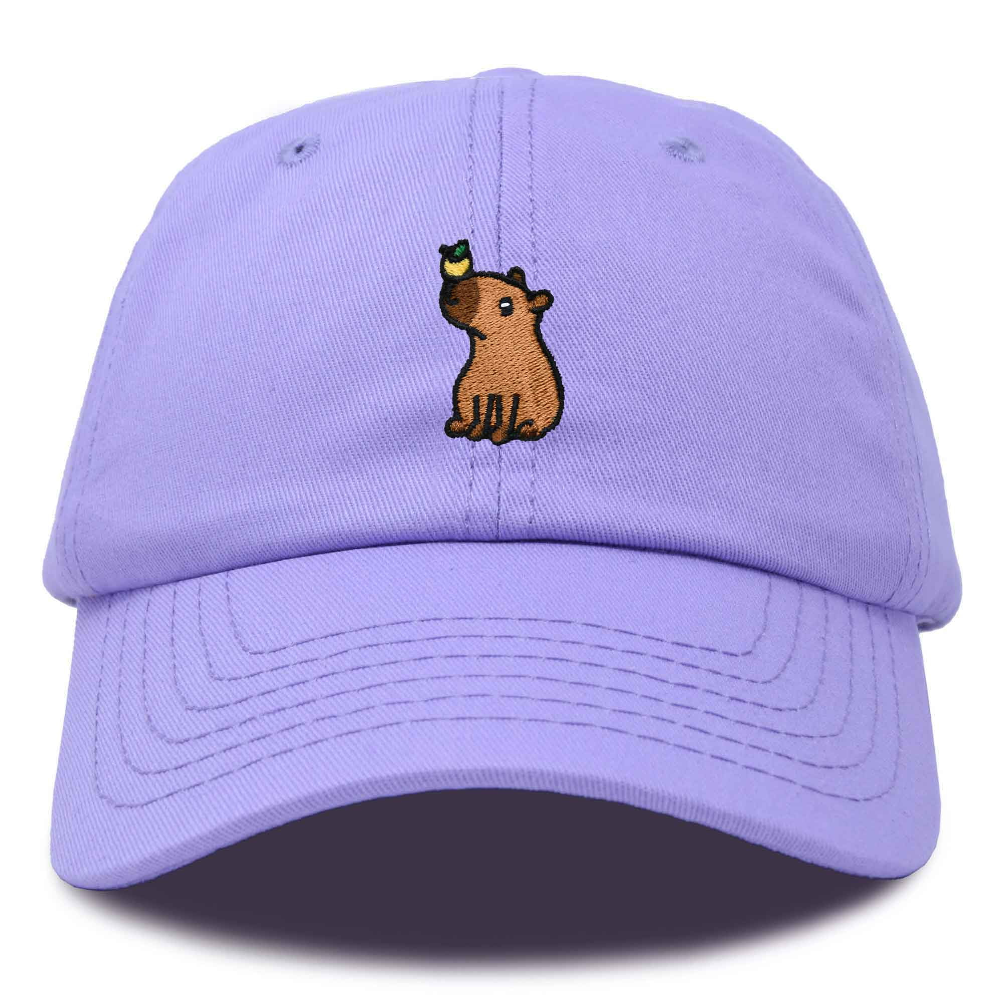 Dalix Capybara Cap Embroidered Dad Baseball Hat Cotton Adjustable ...