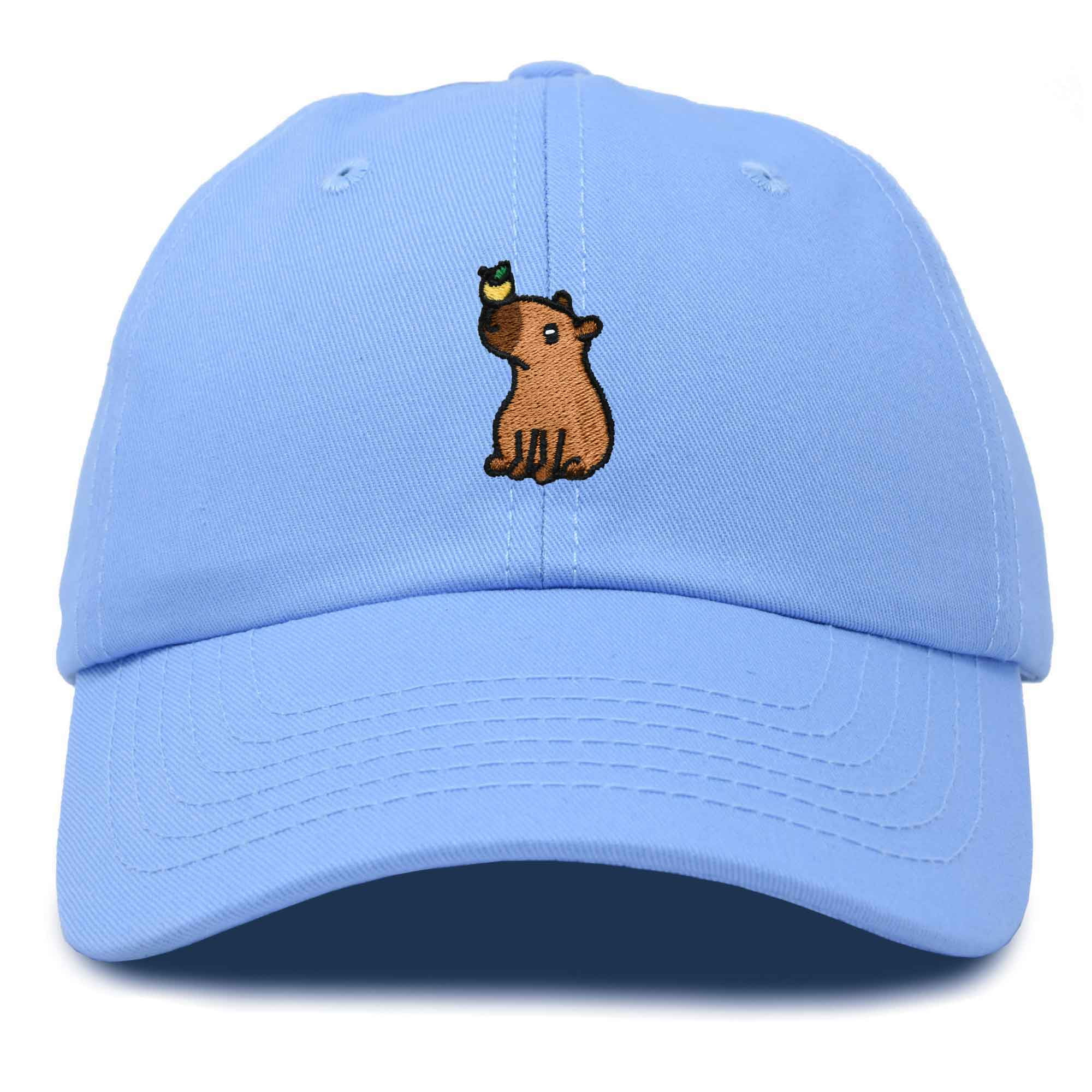 Dalix Capybara Cap Embroidered Dad Baseball Hat Cotton Adjustable ...
