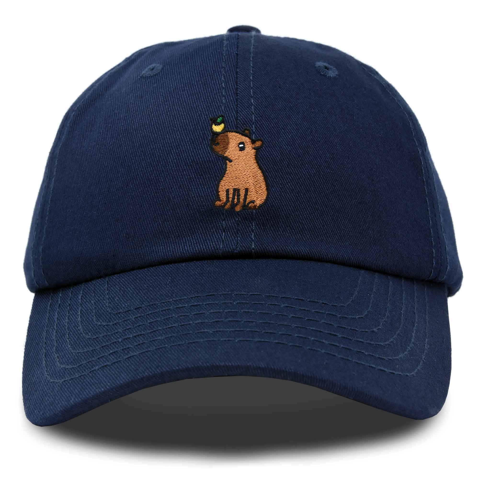 Dalix Capybara Cap Embroidered Dad Baseball Hat Cotton Adjustable ...