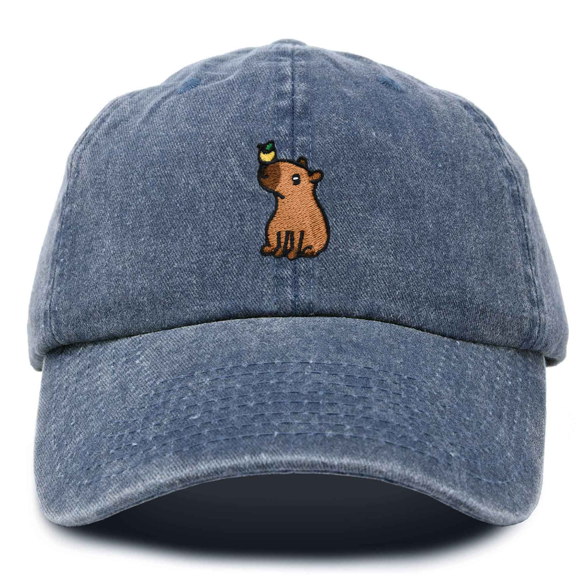 Dalix Capybara Cap Embroidered Dad Baseball Hat Cotton Adjustable ...