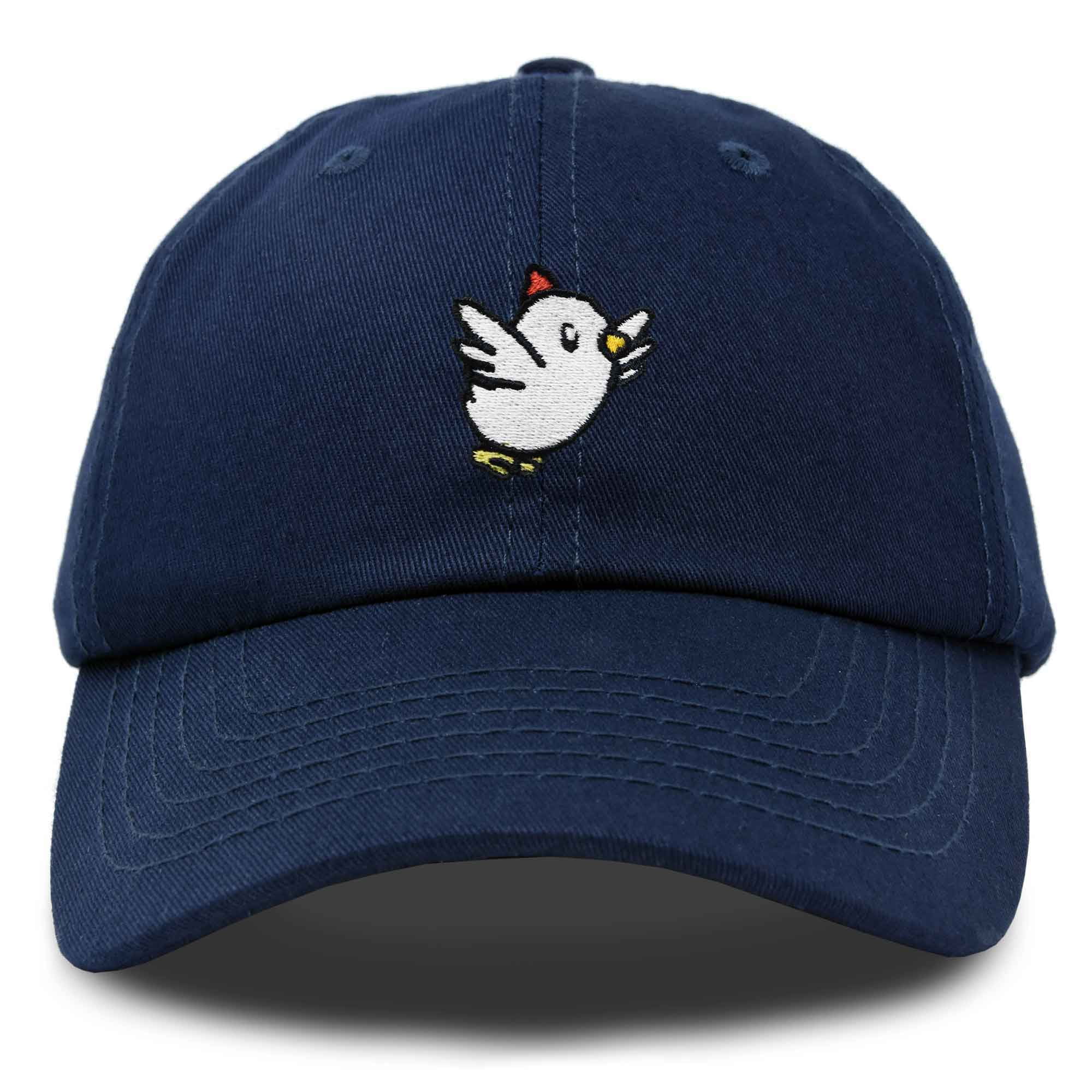 Dalix Chicken Embroidered Cotton Baseball Hat Adjustable Dad Cap Womens ...