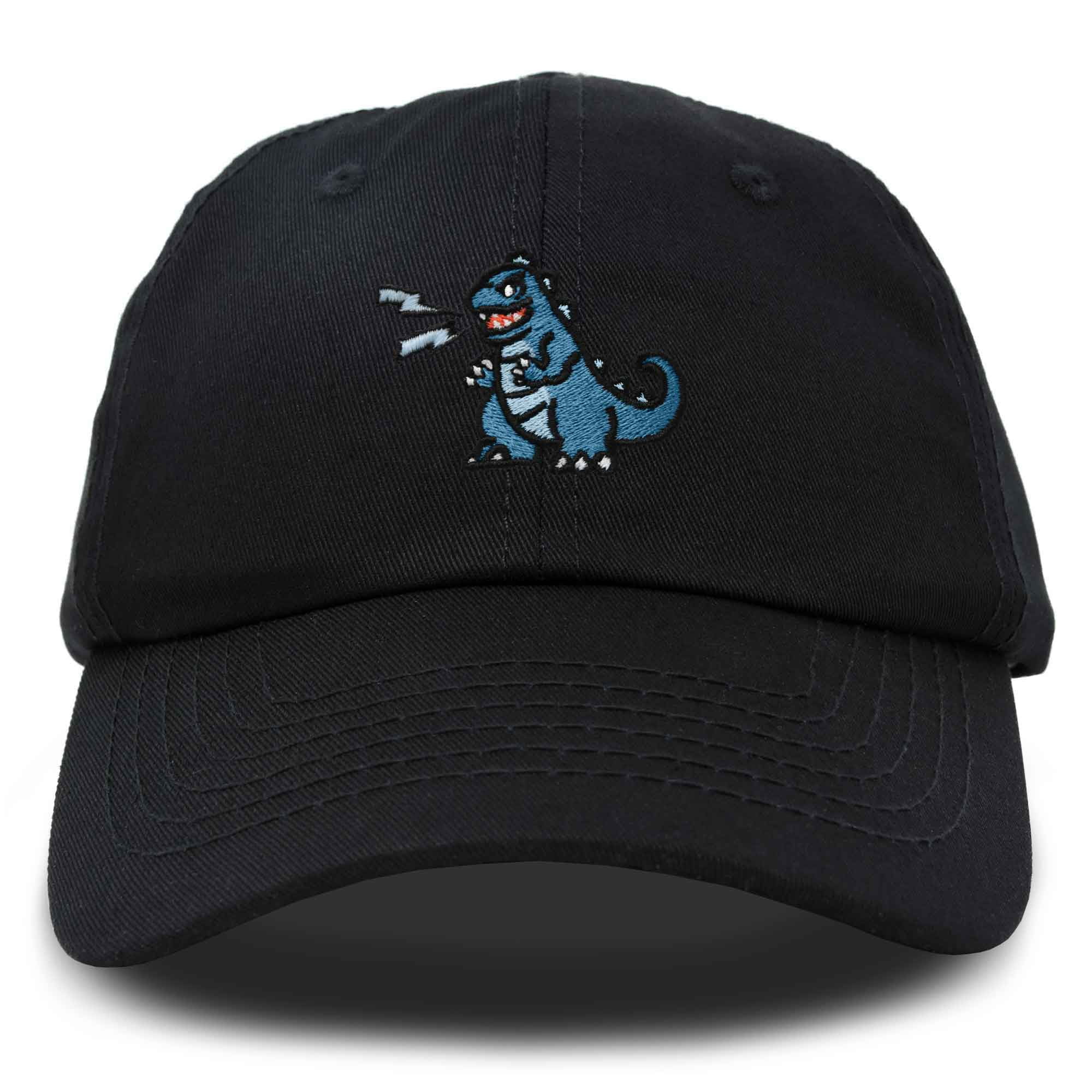 Dalix Giant Lizard Kaiju Embroidered Cotton Dad Hat Baseball Cap ...