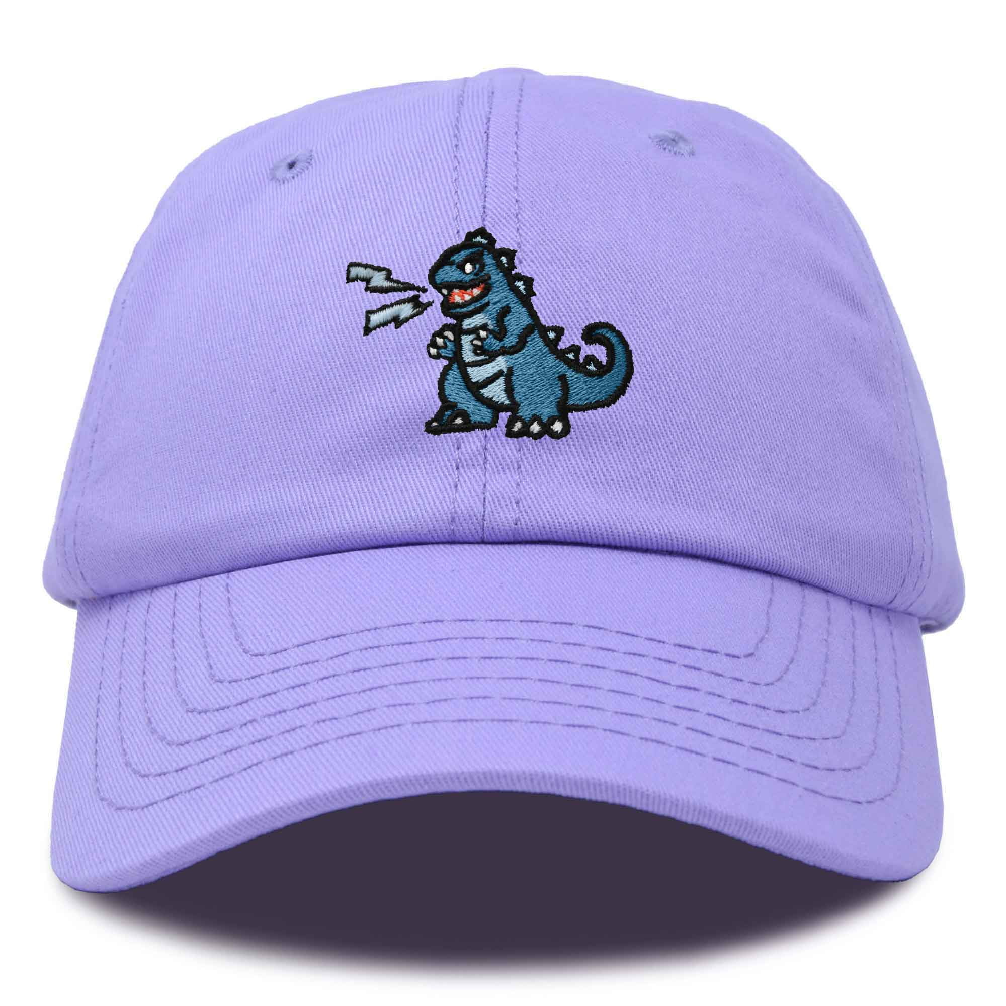 Dalix Giant Lizard Kaiju Embroidered Cotton Dad Hat Baseball Cap ...