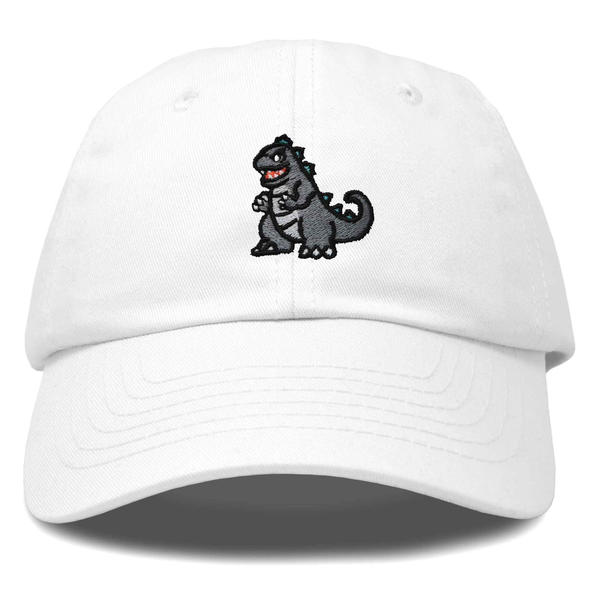 Dalix Giant Lizard Kaiju Embroidered Cotton Dad Hat Baseball Cap ...