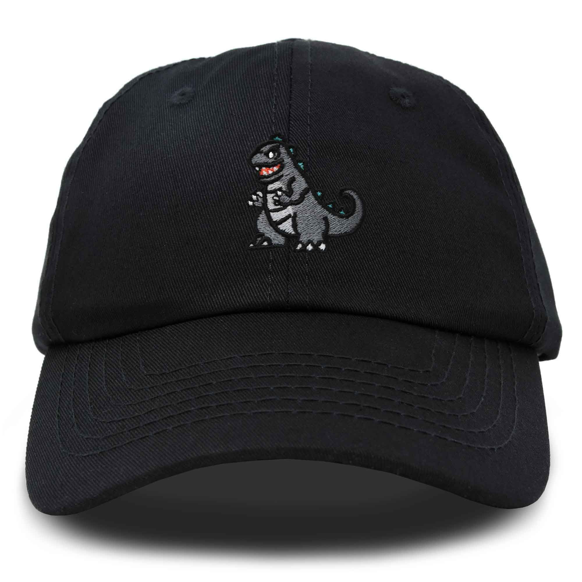 Dalix Giant Lizard Kaiju Embroidered Cotton Dad Hat Baseball Cap ...