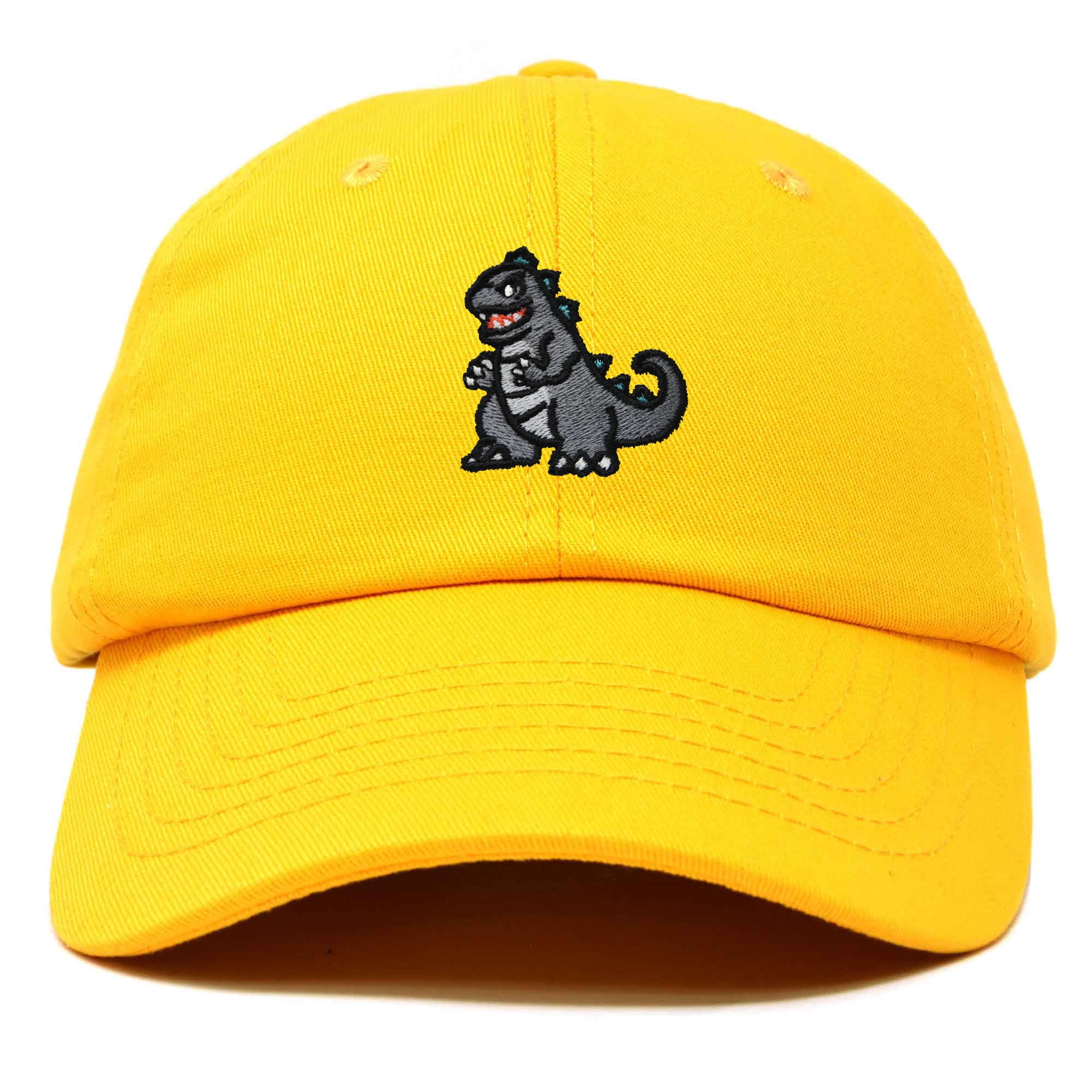 Dalix Giant Lizard Kaiju Embroidered Cotton Dad Hat Baseball Cap ...