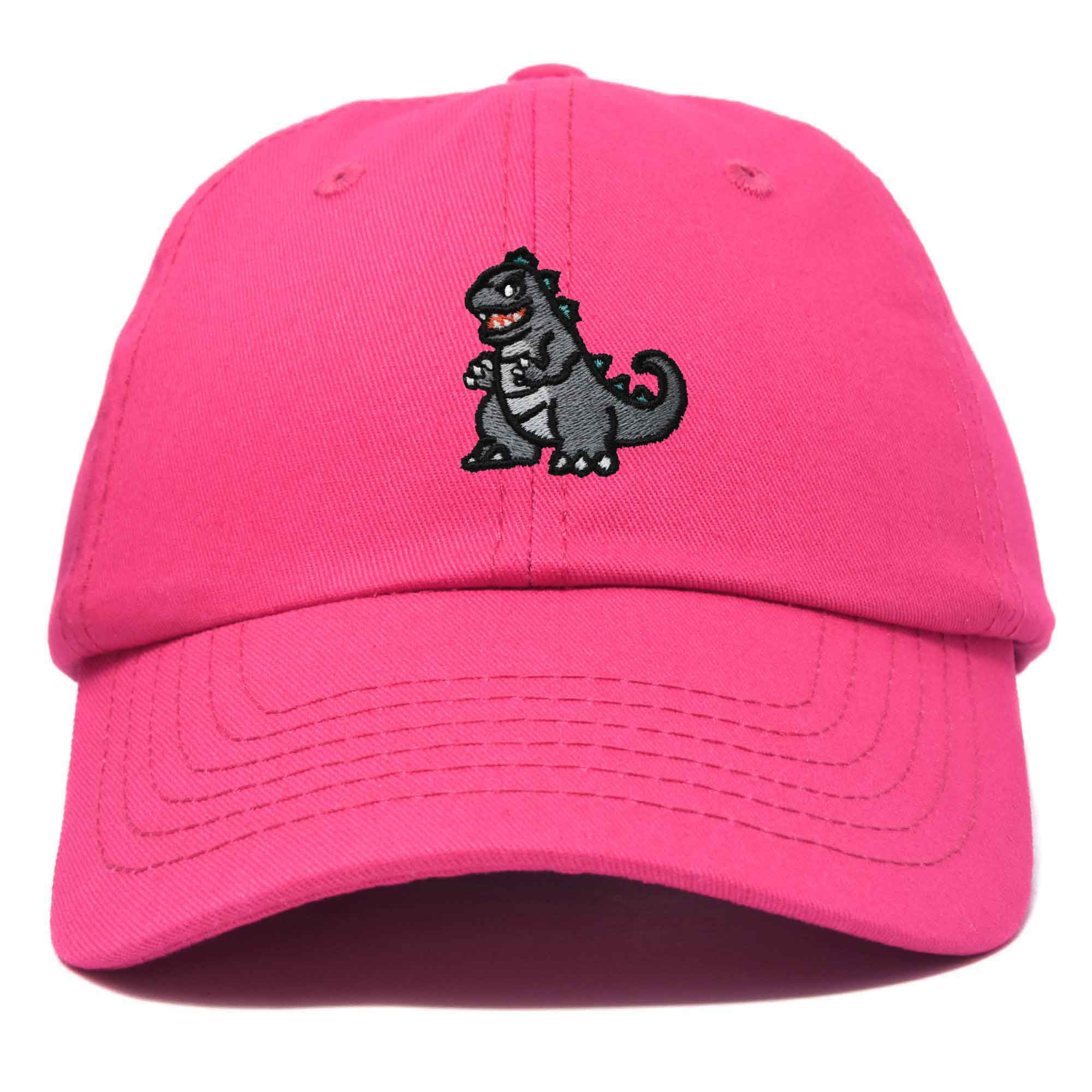 Dalix Giant Lizard Kaiju Embroidered Cotton Dad Hat Baseball Cap ...