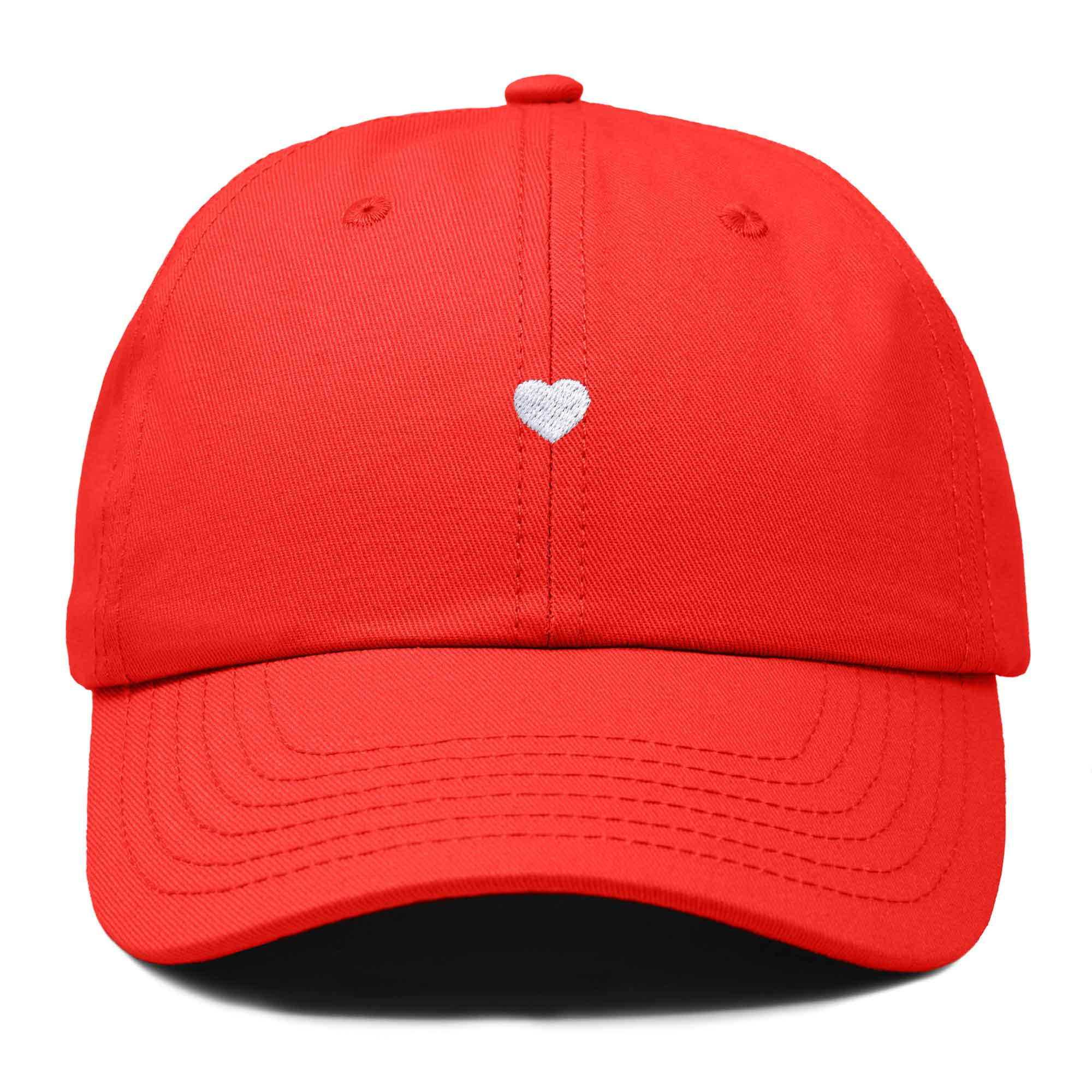 Walmart Black Friday Deals 2025 Dalix Heart Embroidered Cotton Summer Outdoor Baseball Cap Dad ...