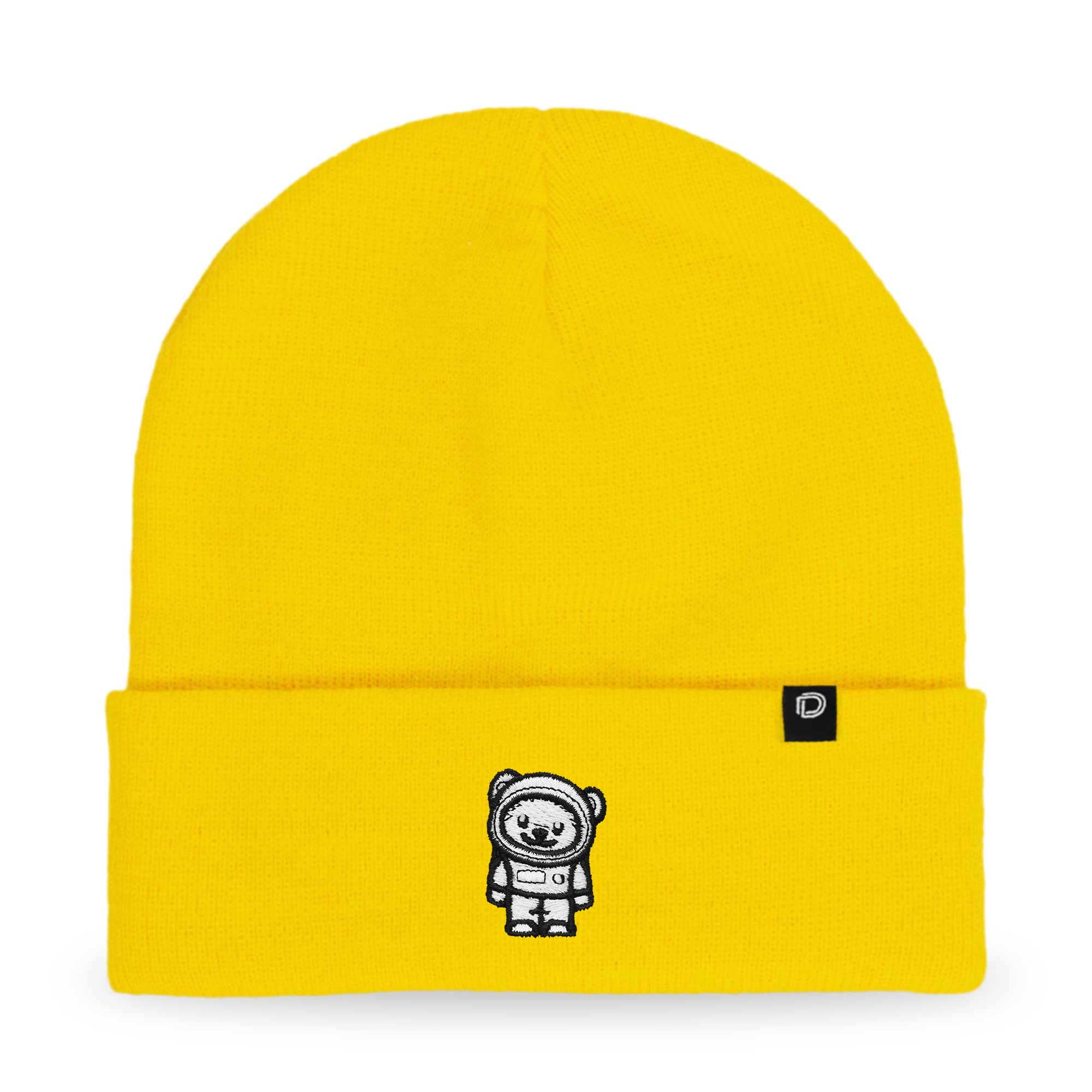 Dalix Ice Bear Embroidered Beanie Hat Polar Bear Cozy Knit Cap Cold ...