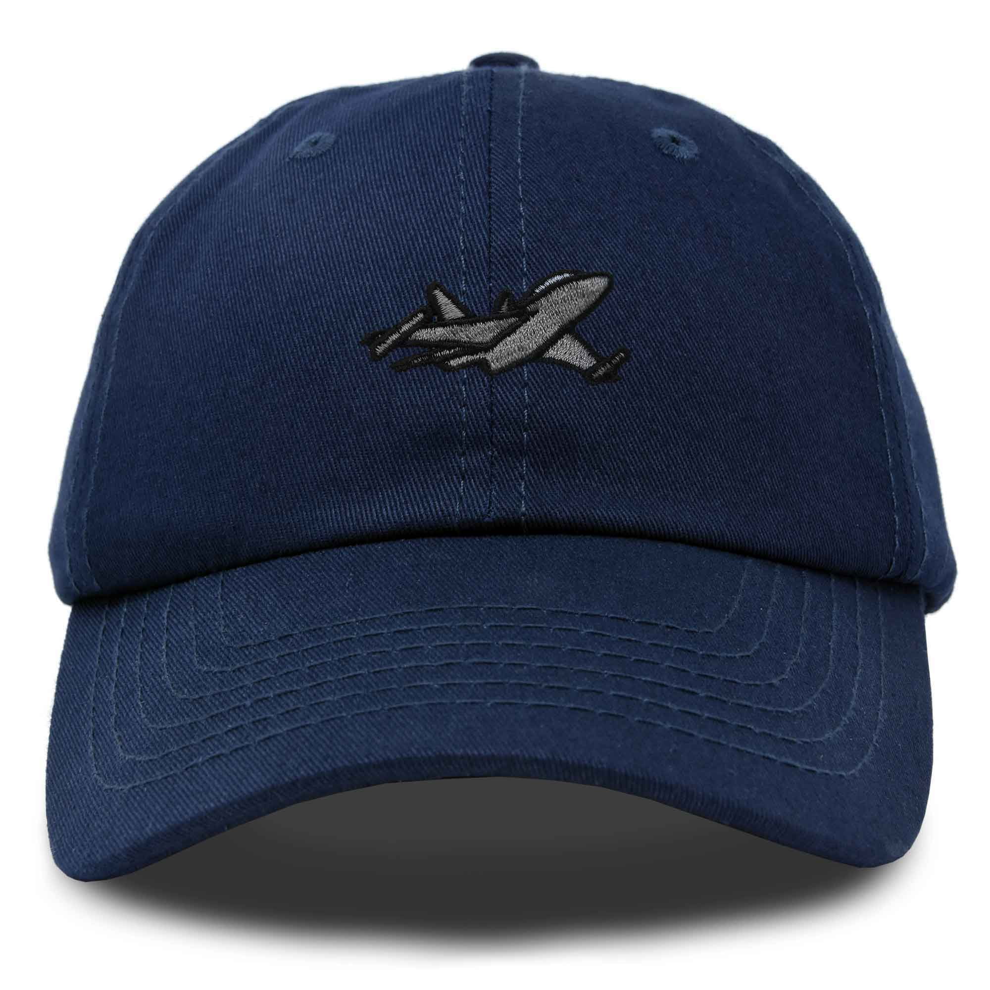 Dalix Jet Fighter Embroidered Cap Cotton Baseball Hat Airplane Jet Men ...