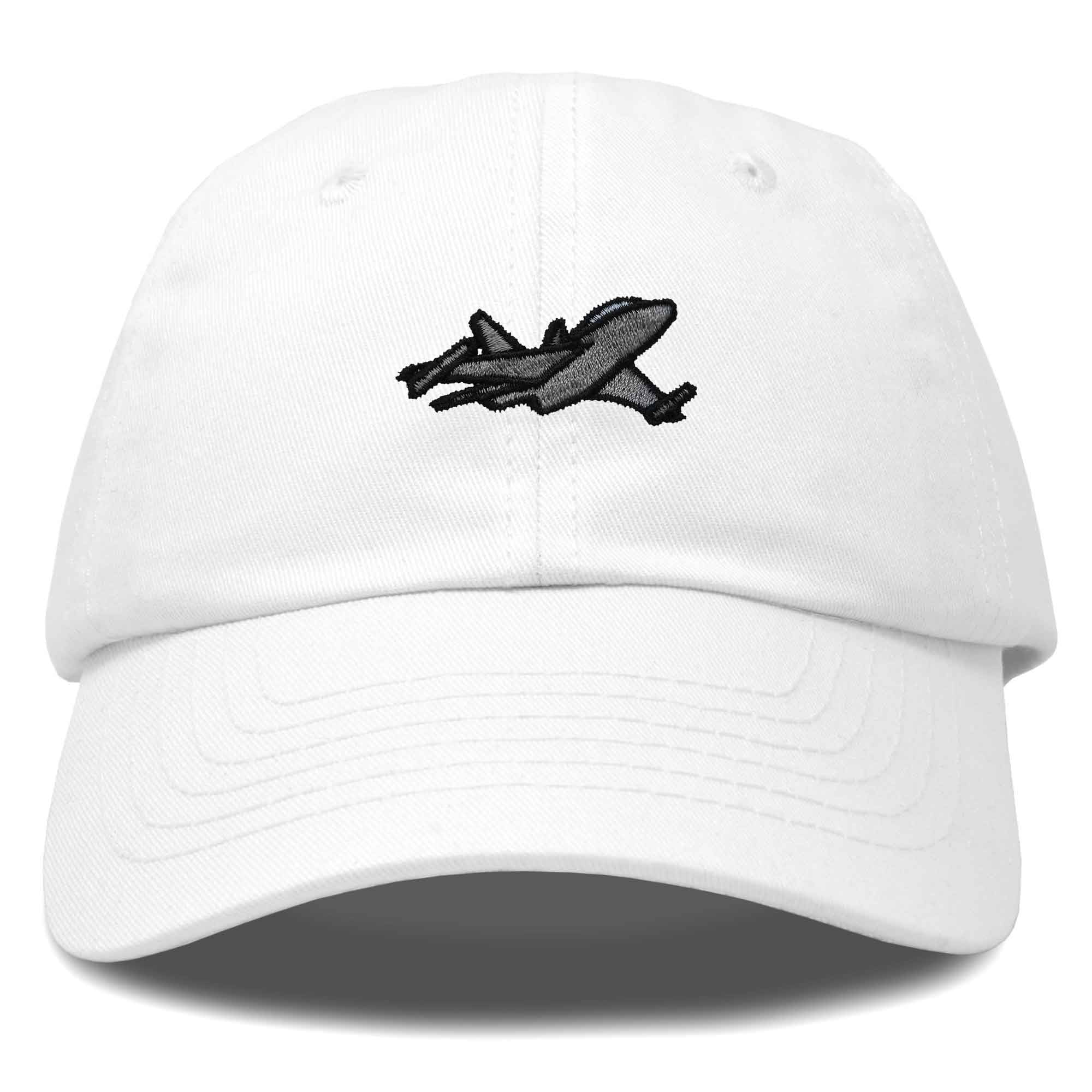 Dalix Jet Fighter Embroidered Cap Cotton Baseball Hat Airplane Jet Men ...