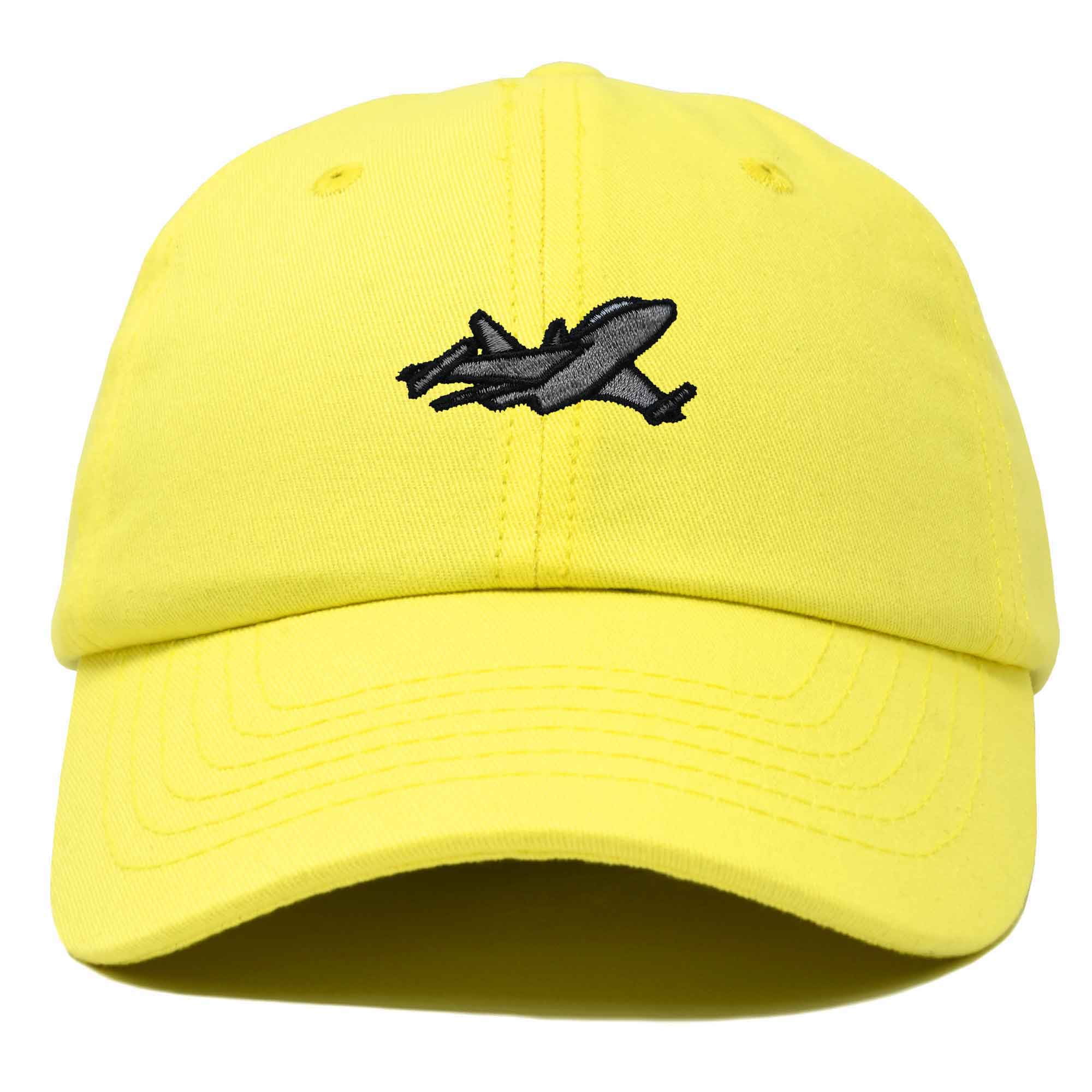 Dalix Jet Fighter Embroidered Cap Cotton Baseball Hat Airplane Jet Men ...