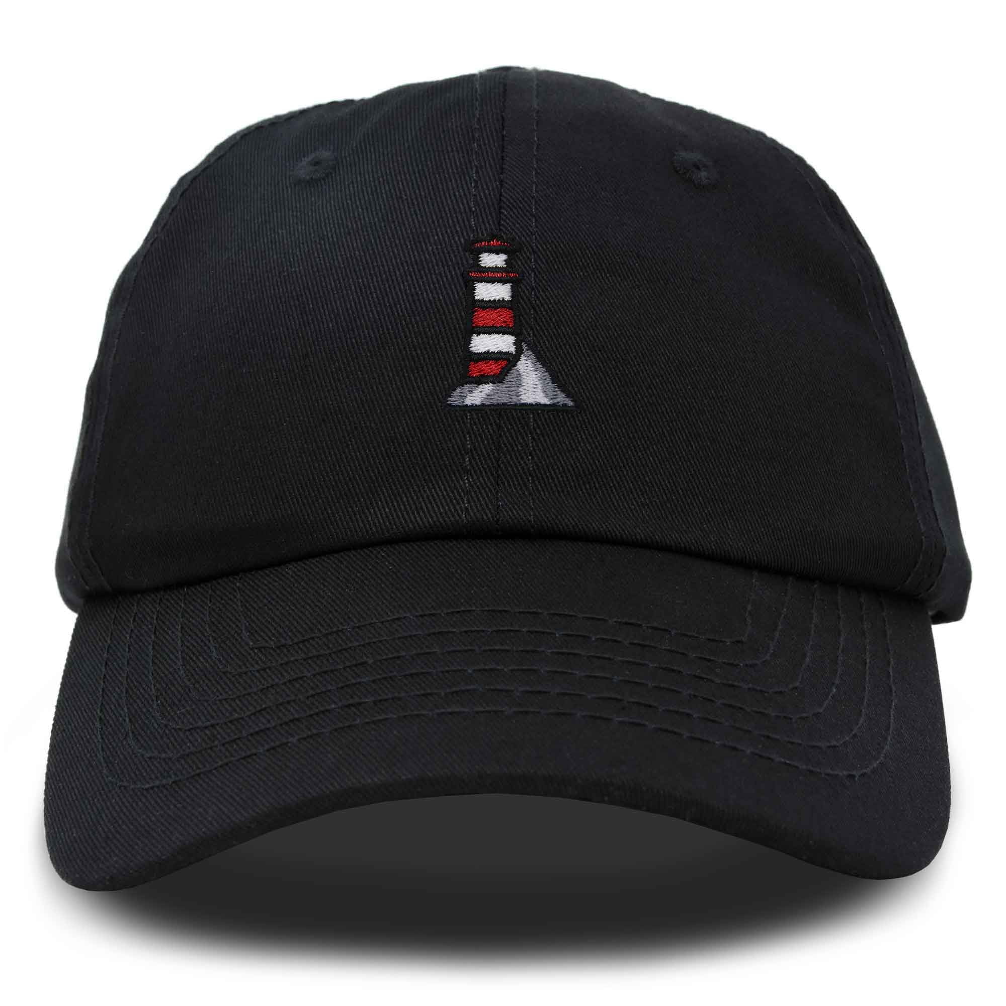 Dalix Lighthouse Embroidered Cap Cotton Baseball Hat Nautical Womens in ...