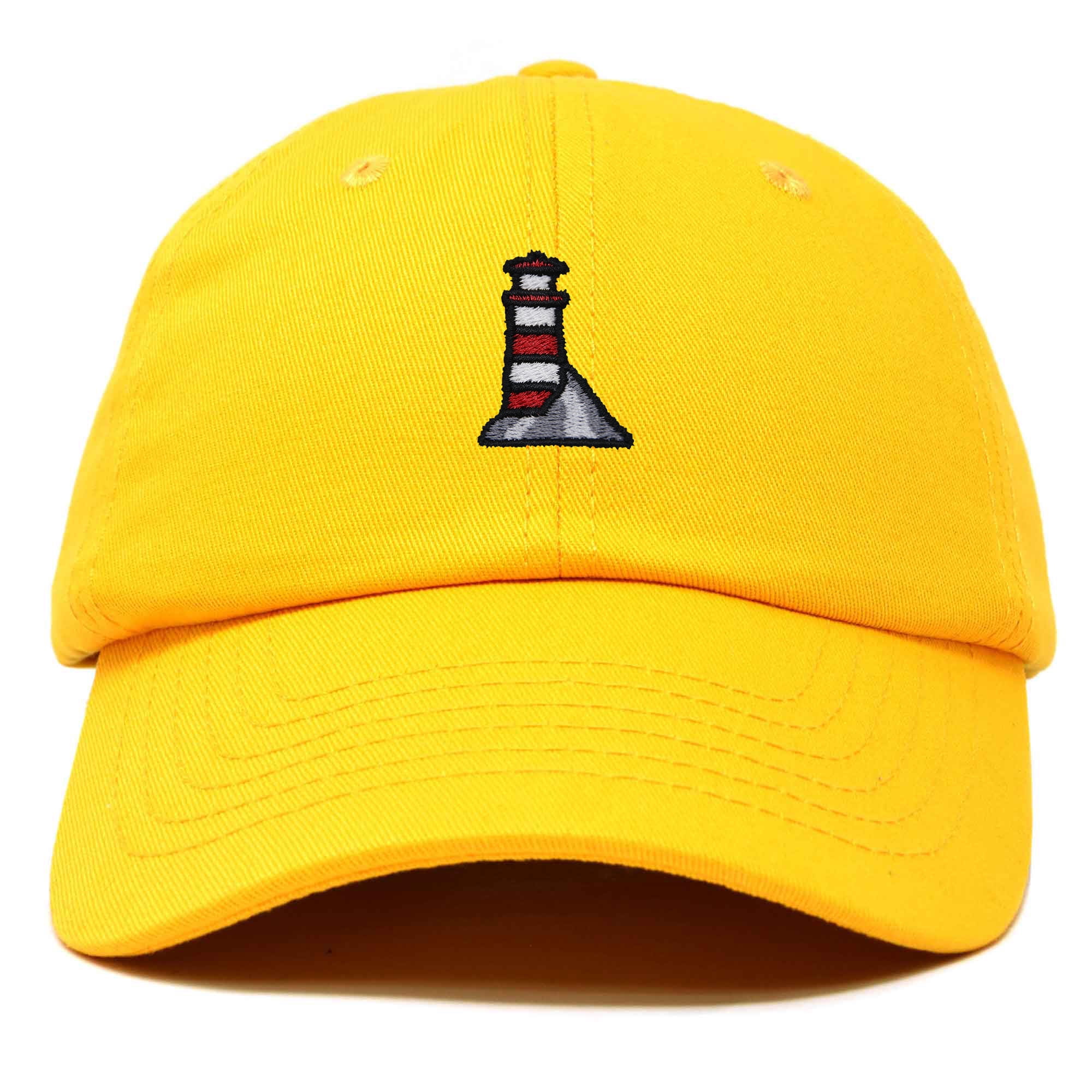Dalix Lighthouse Embroidered Cap Cotton Baseball Hat Nautical Womens in ...