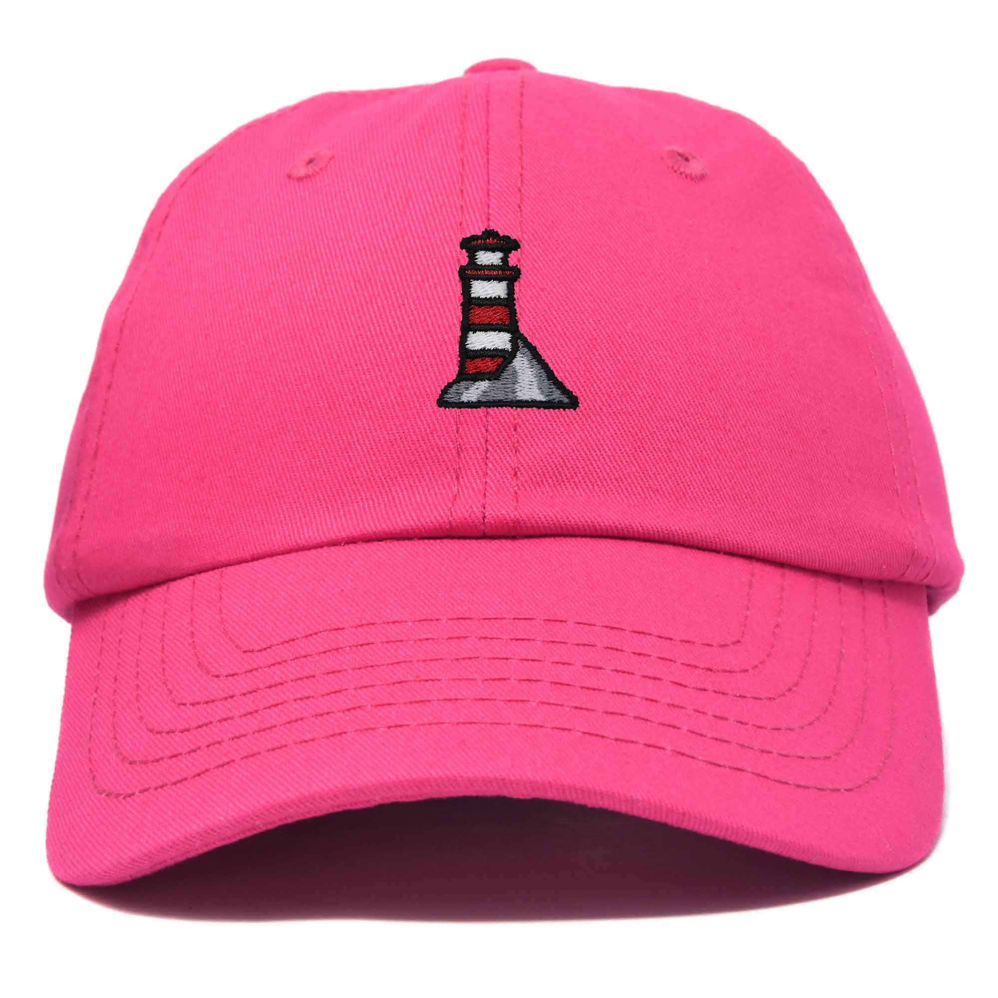Dalix Lighthouse Embroidered Cap Cotton Baseball Hat Nautical Womens in ...