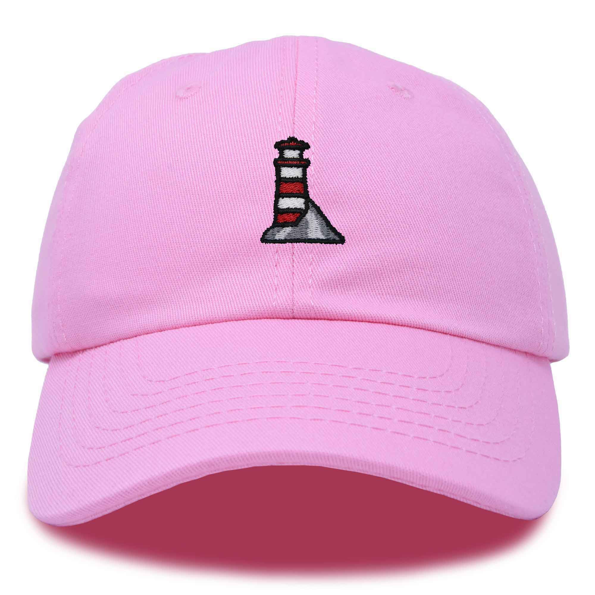 Dalix Lighthouse Embroidered Cap Cotton Baseball Hat Nautical Womens in ...
