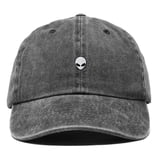 Dalix Lil Alien Embroidered Cotton Cap Outdoor Space Nature Dad Hat ...