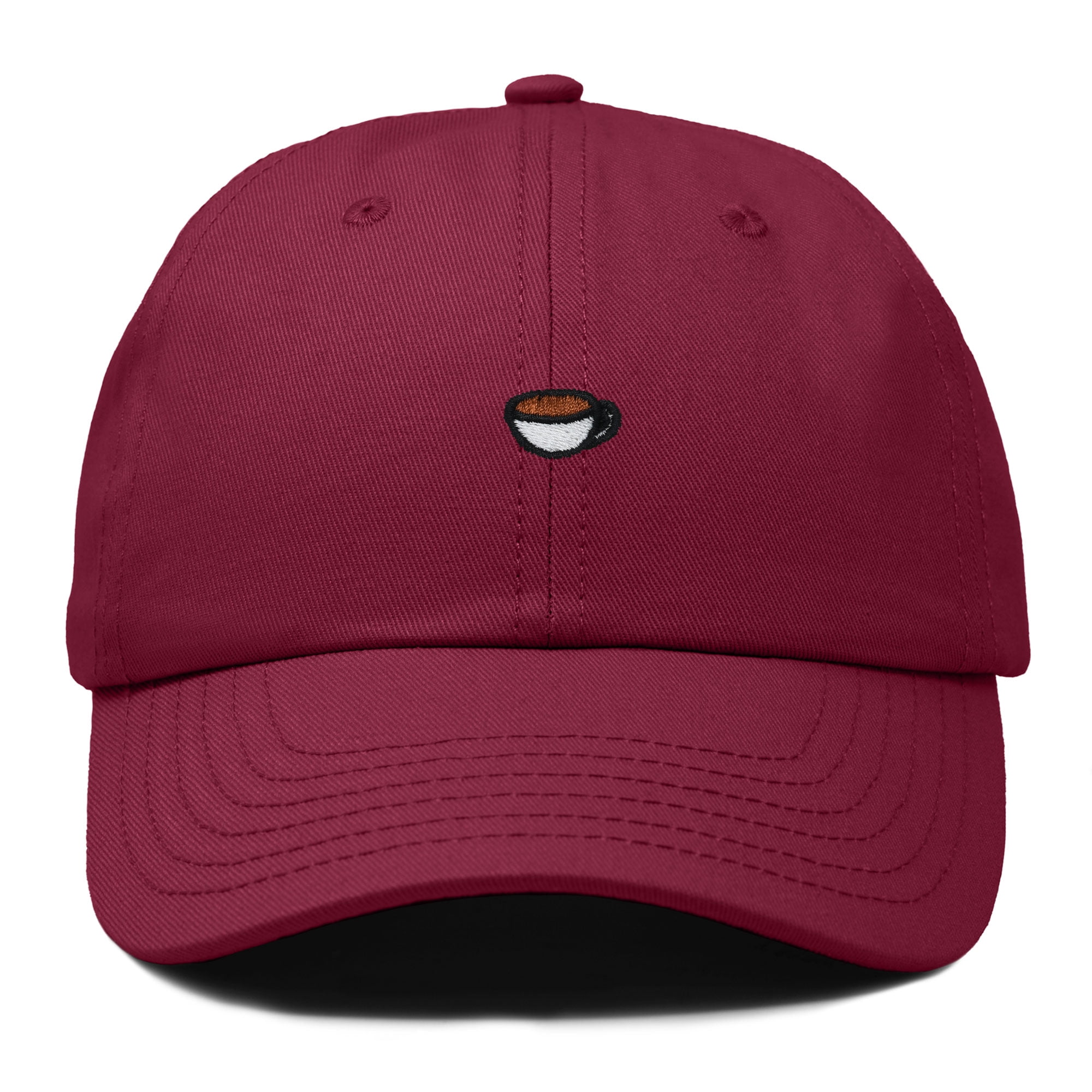 Dalix Lil Coffee Embroidered Cotton Cap Summer Food Outdoor Dad Hat ...